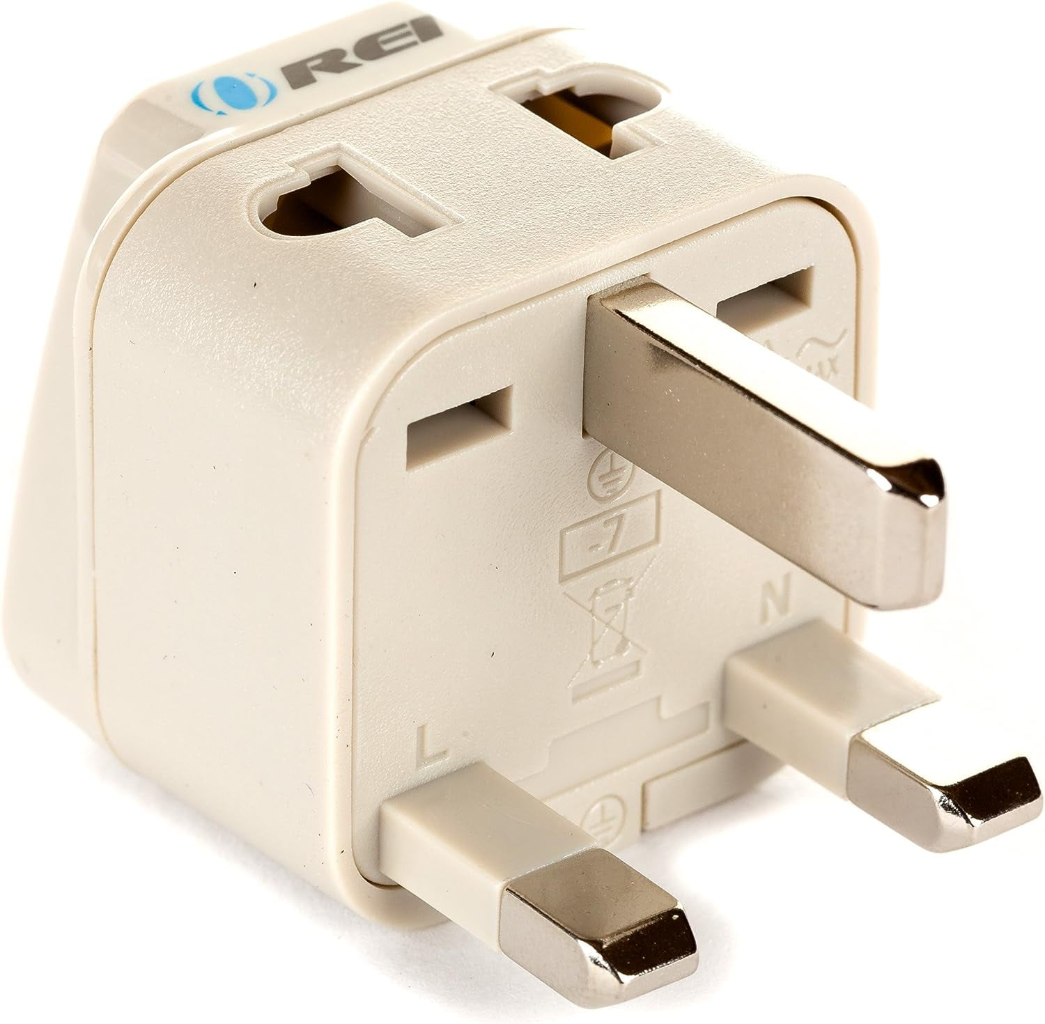 OREI Grounded Universal UK, Hong Kong Travel Adapter - 2 In 1 - Type G ...