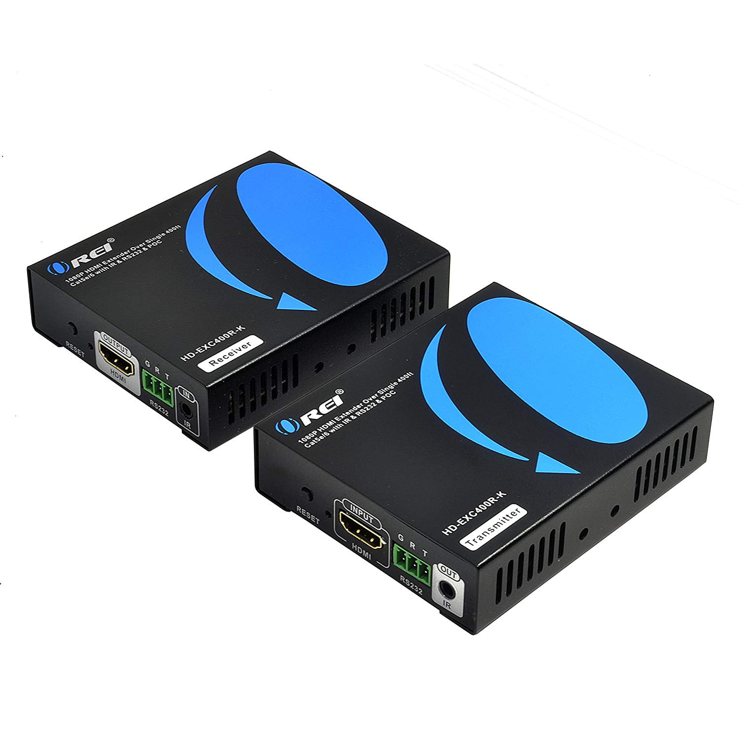 OREI HDMI Extender over Single CAT5e/CAT6 Cable One to Many 1080p with ...