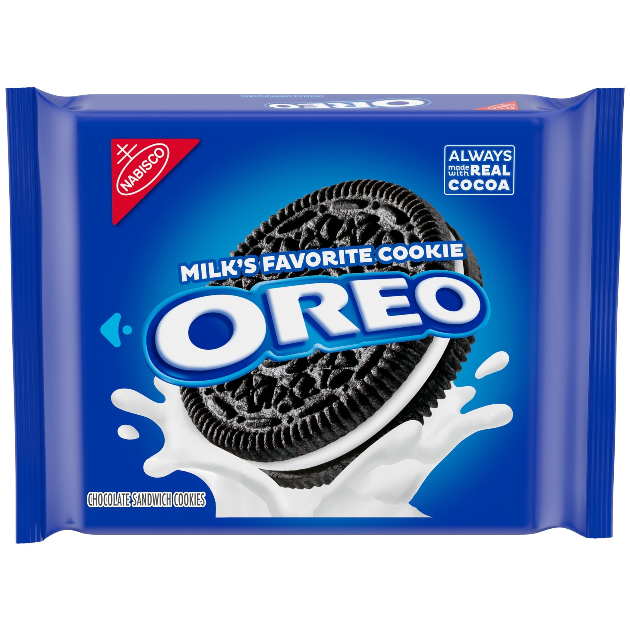OREO Chocolate Cookies, Resealable Pack: 13.29oz - Walmart.com