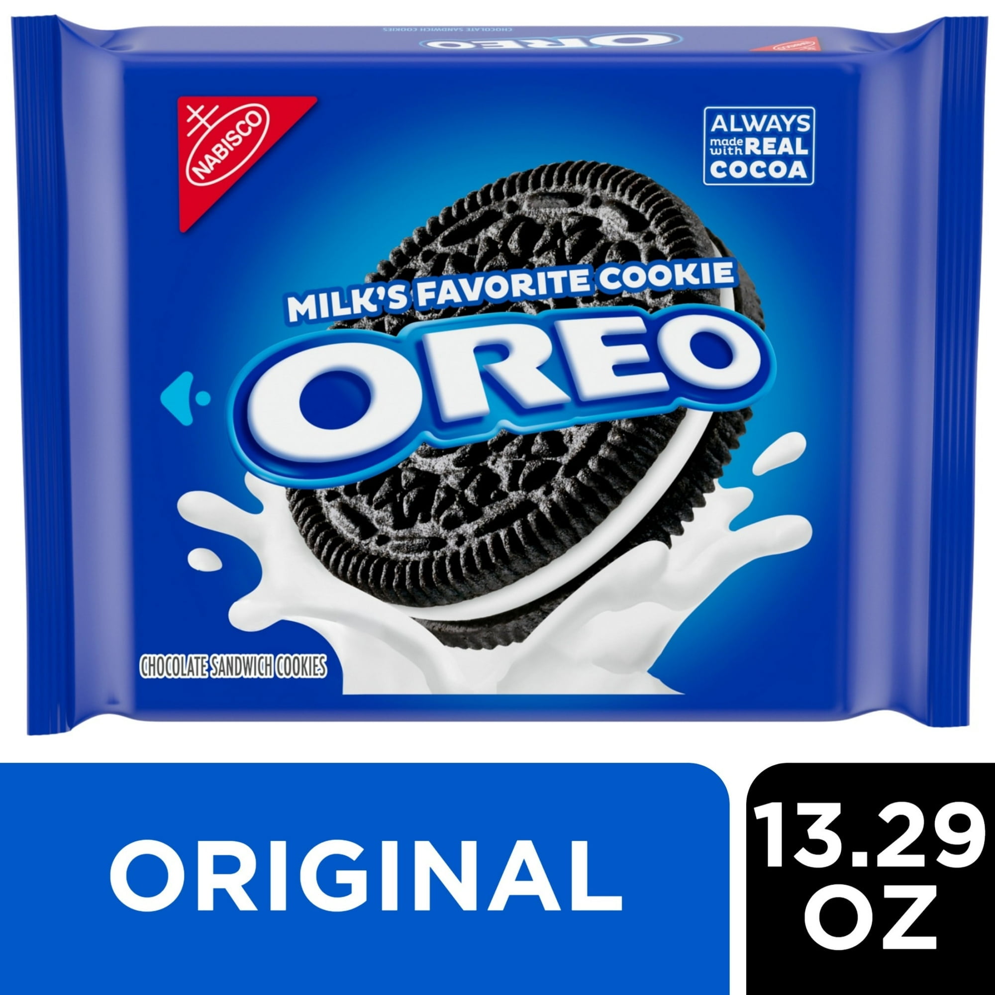 OREO Chocolate Sandwich Cookies, 13.29 oz (Pack of 8) - Walmart.com