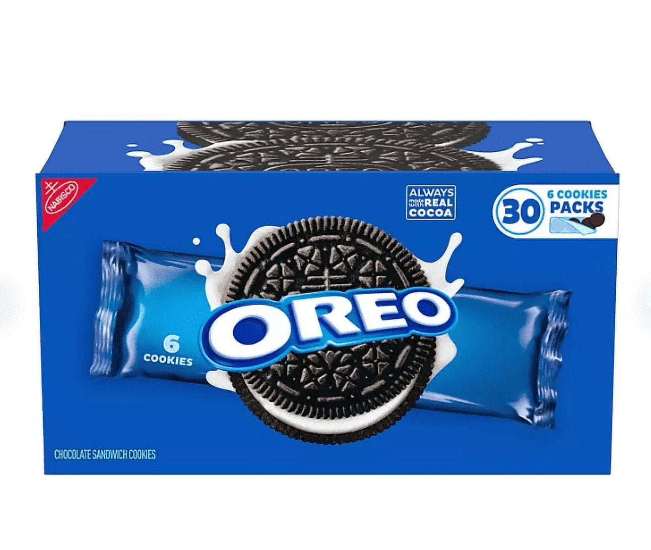 OREO Chocolate Sandwich Cookies, 2.4 oz., 30 pk.1 - Walmart.com
