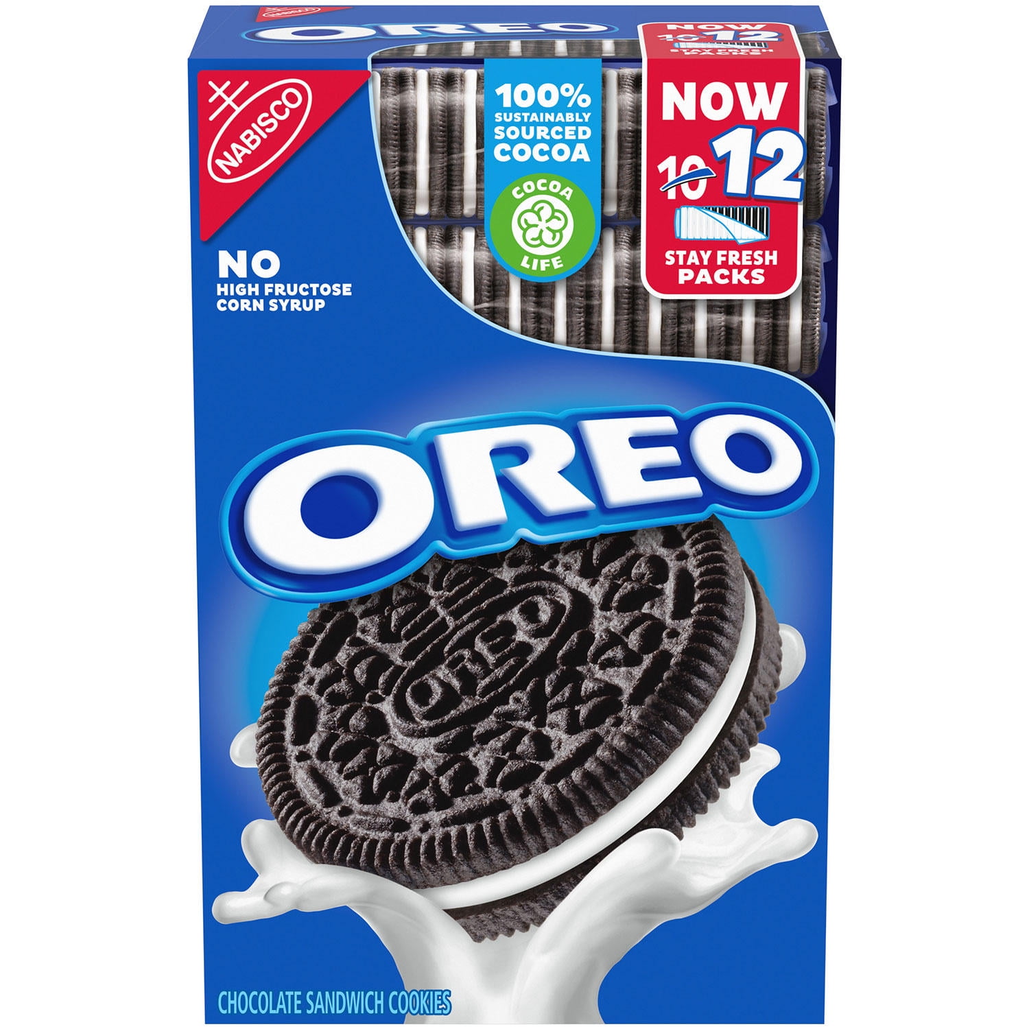 OREO Chocolate Sandwich Cookies, Big Family Pack, Bulk Dip-able, 62.76 ...