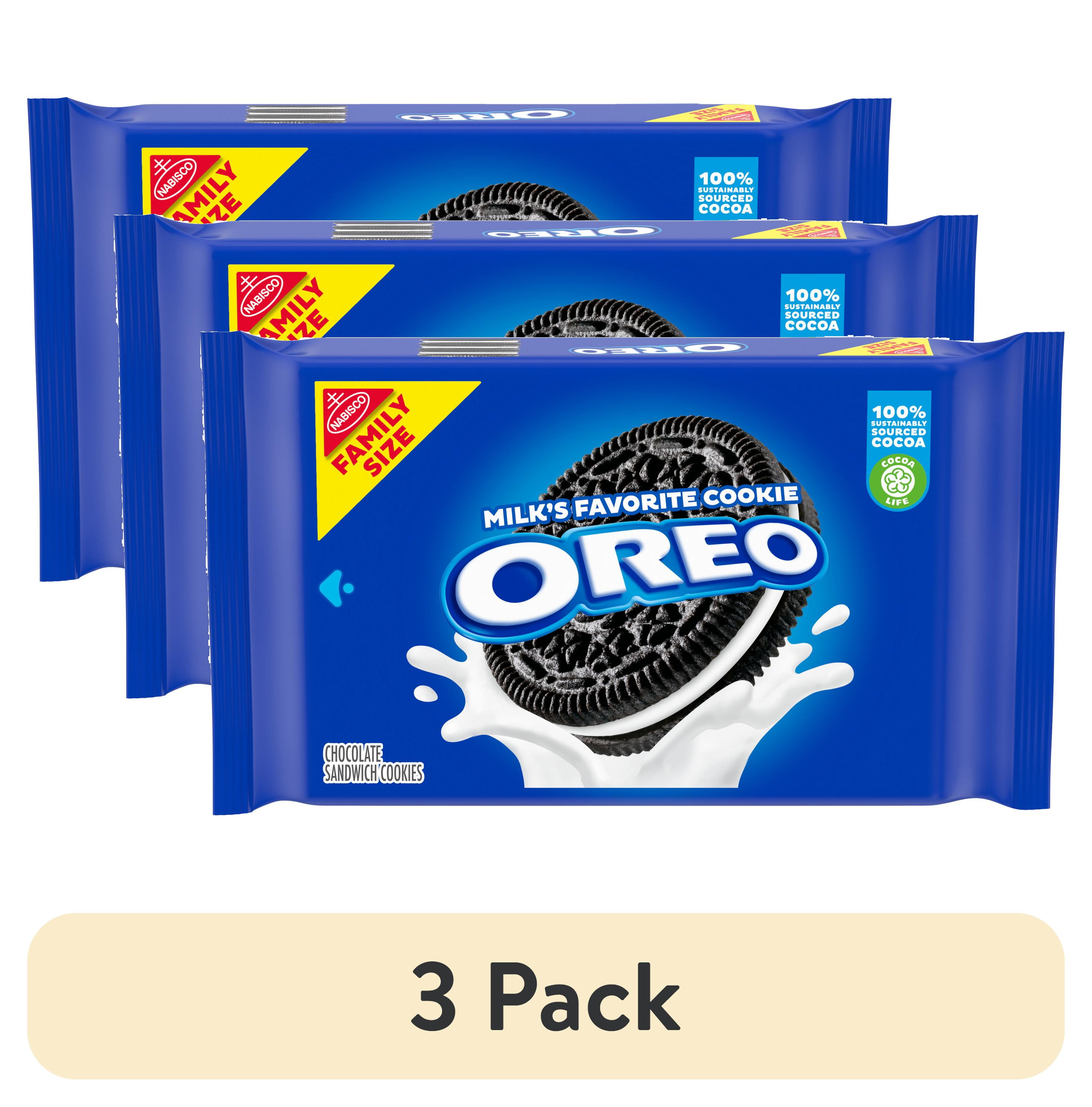 (3 pack) OREO Chocolate Sandwich Cookies, Family Size, 18.12 oz ...