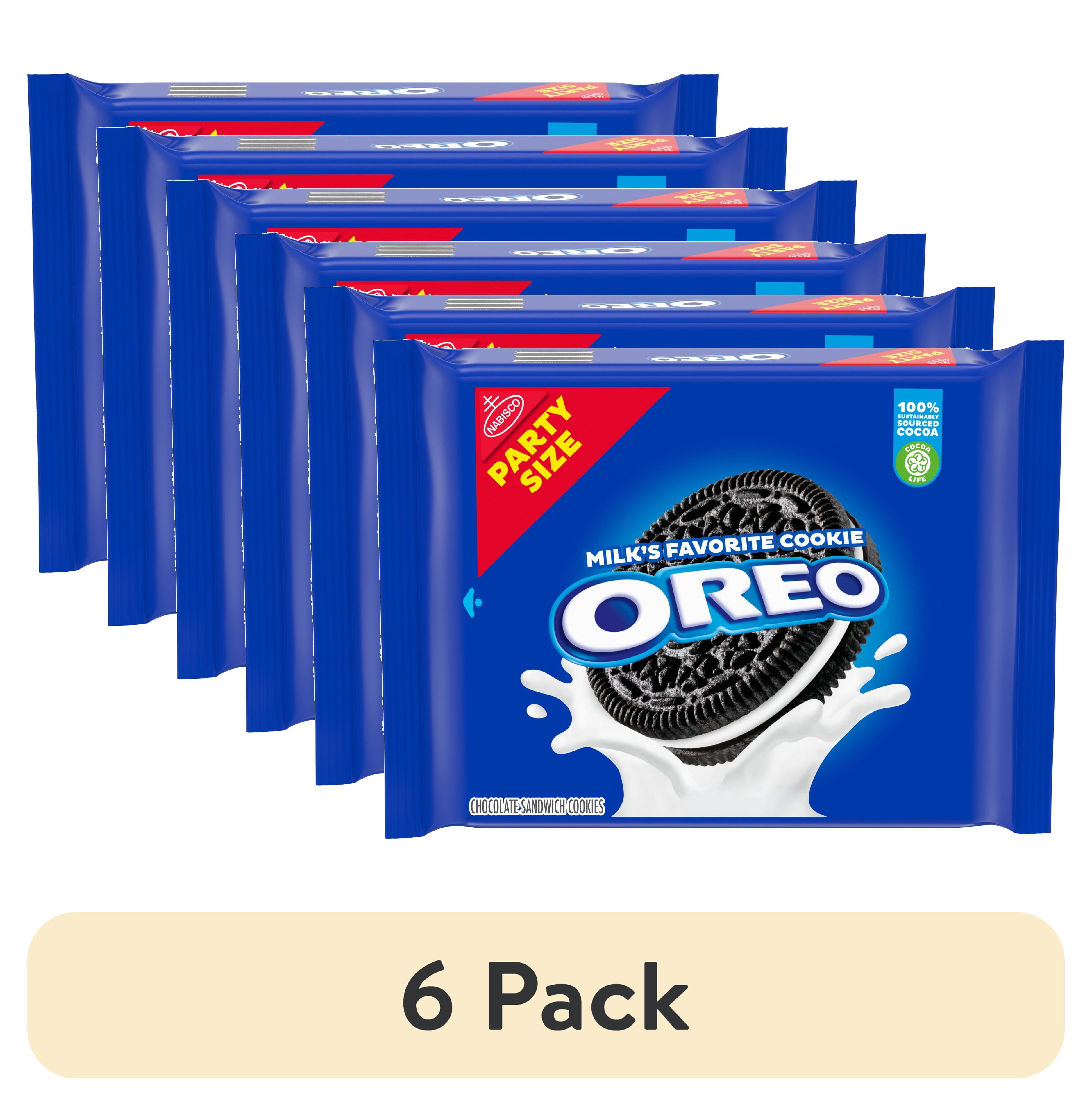 (6 pack) OREO Chocolate Sandwich Cookies, Easter Snacks, Party Size, 25.5 oz - Walmart.com