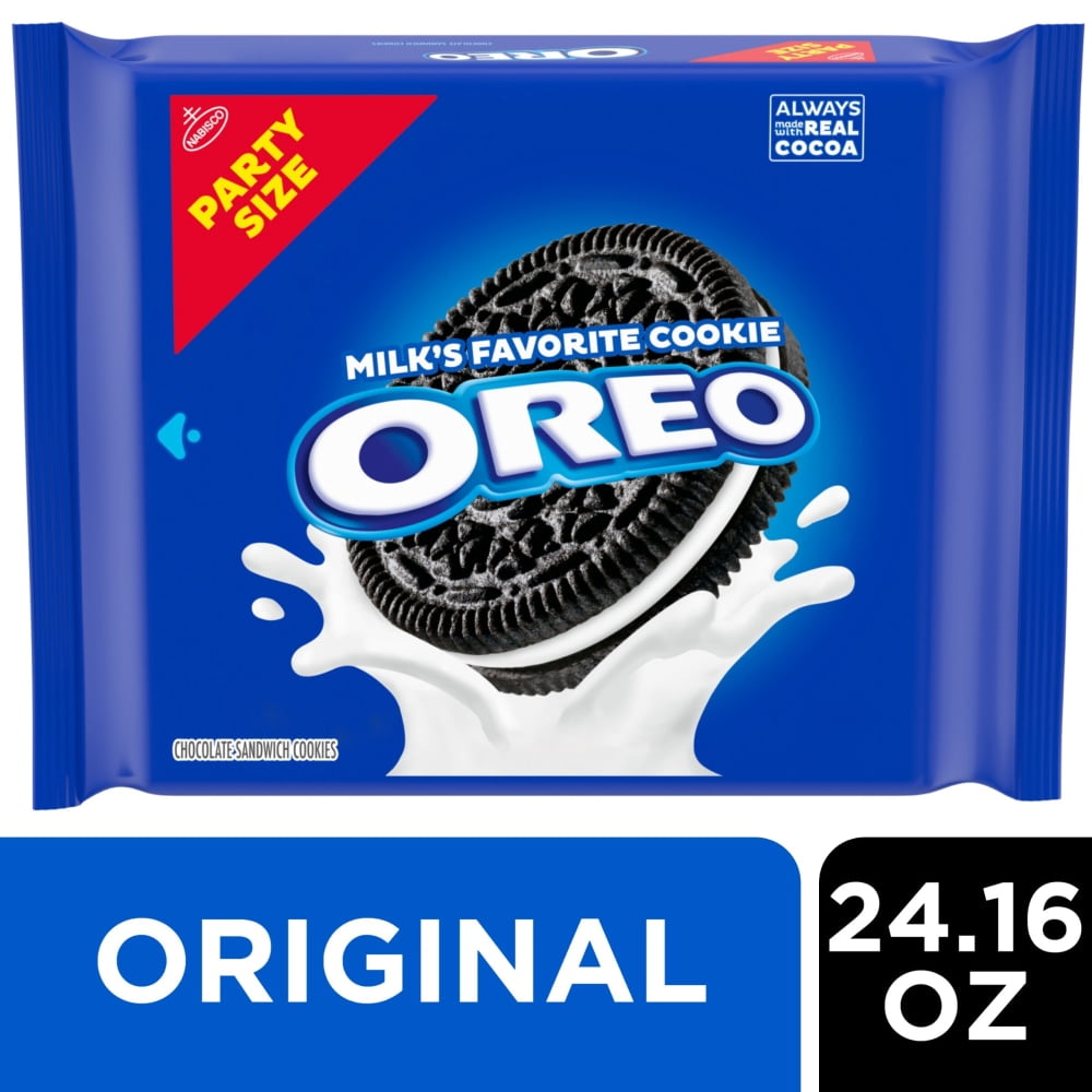 OREO Chocolate Sandwich Cookies Party Size - Walmart.com