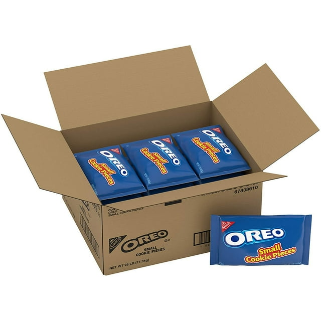 OREO Chocolate Sandwich Cookies Small Cookie Pieces, 24 - 1 lb Bags ...
