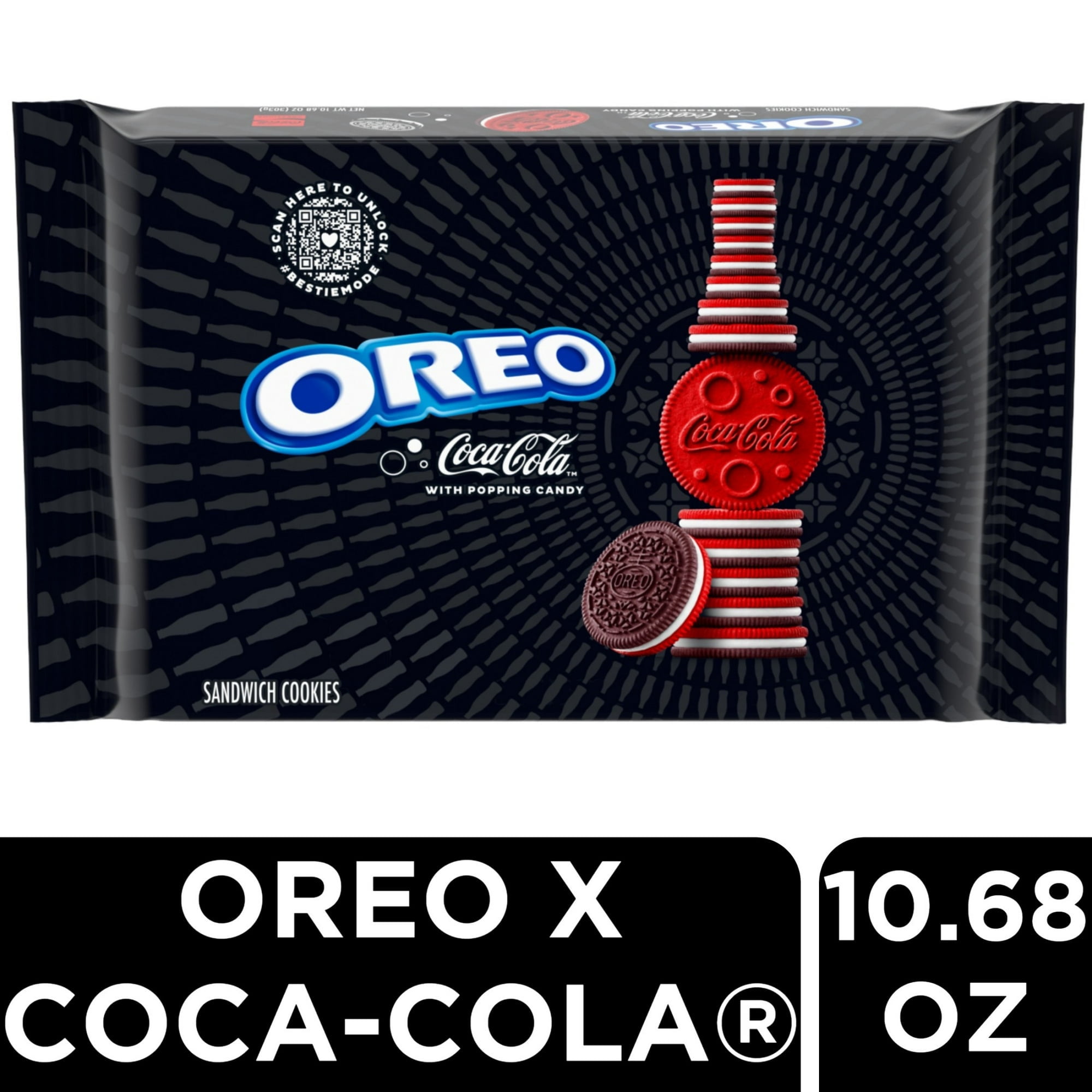 OREO Coca-Cola Sandwich Cookies Limited Edition, 10.68 oz (Pack of 2 ...