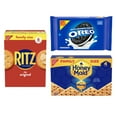 OREO Cookies, RITZ Crackers, Honey Maid Graham Crackers Variety Pack ...