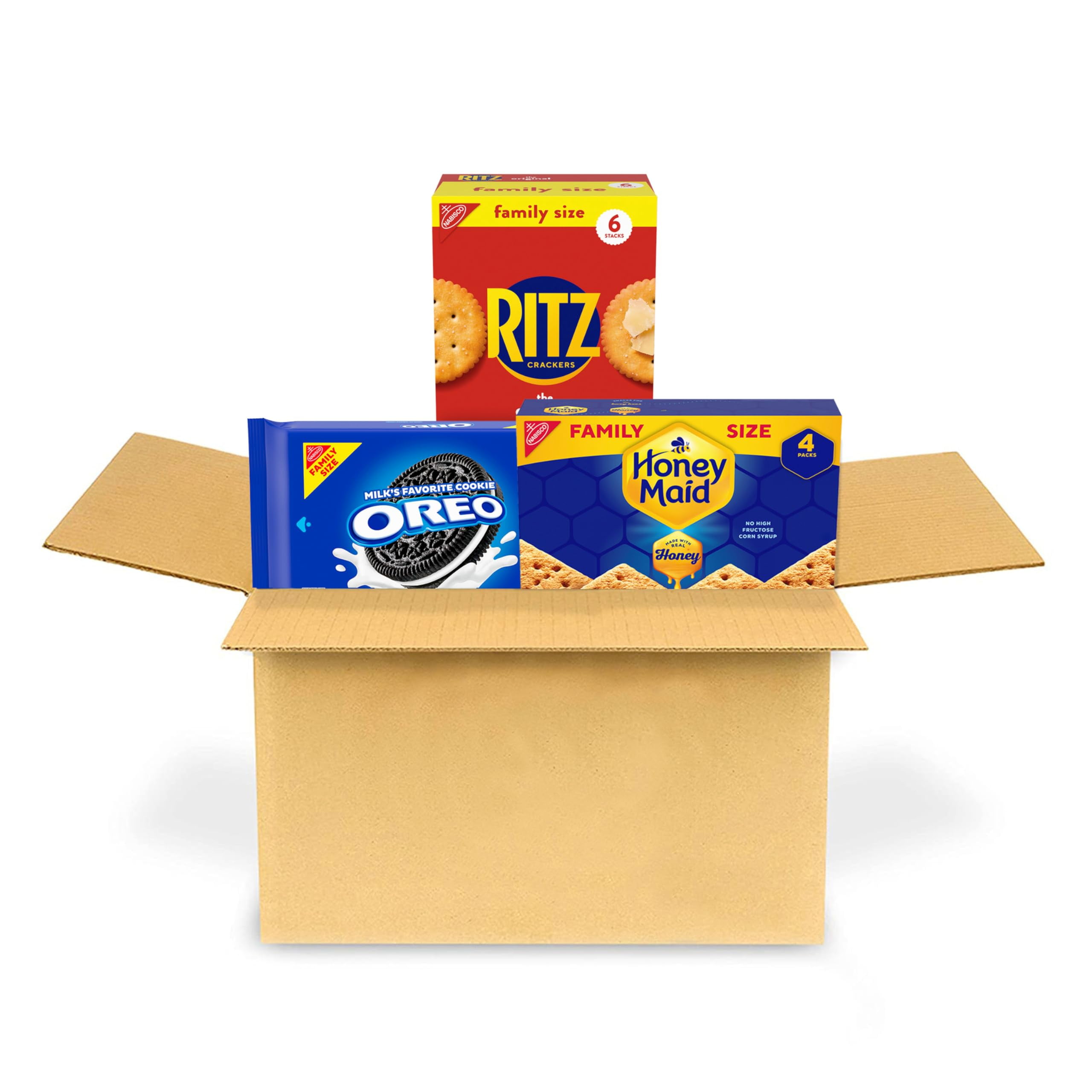 OREO Cookies, RITZ Crackers, XEF1 Honey Maid Graham Crackers Variety ...