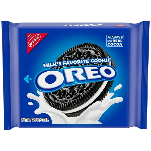 OREO Double Stuf Chocolate Sandwich Cookies, Family Size, 18.71 oz-3 Pack - Walmart.com