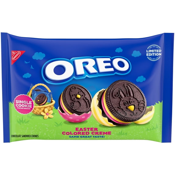 OREO, Easter Colored Creme Cookies, 7.14 oz, Sandwich Cookies - Walmart.com