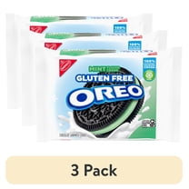 OREO Mint Creme Chocolate Sandwich Cookies, Party Size, 24.95 oz ...