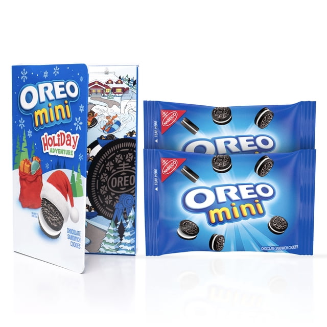 OREO Holiday Adventure Storybook Stocking Stuffer, 2 - 1 oz OREO Mini ...