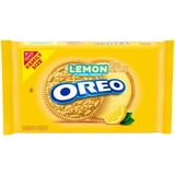 OREO Lemon Creme Sandwich Cookies, Sweet Lemon Twist, Vanilla Wafer ...