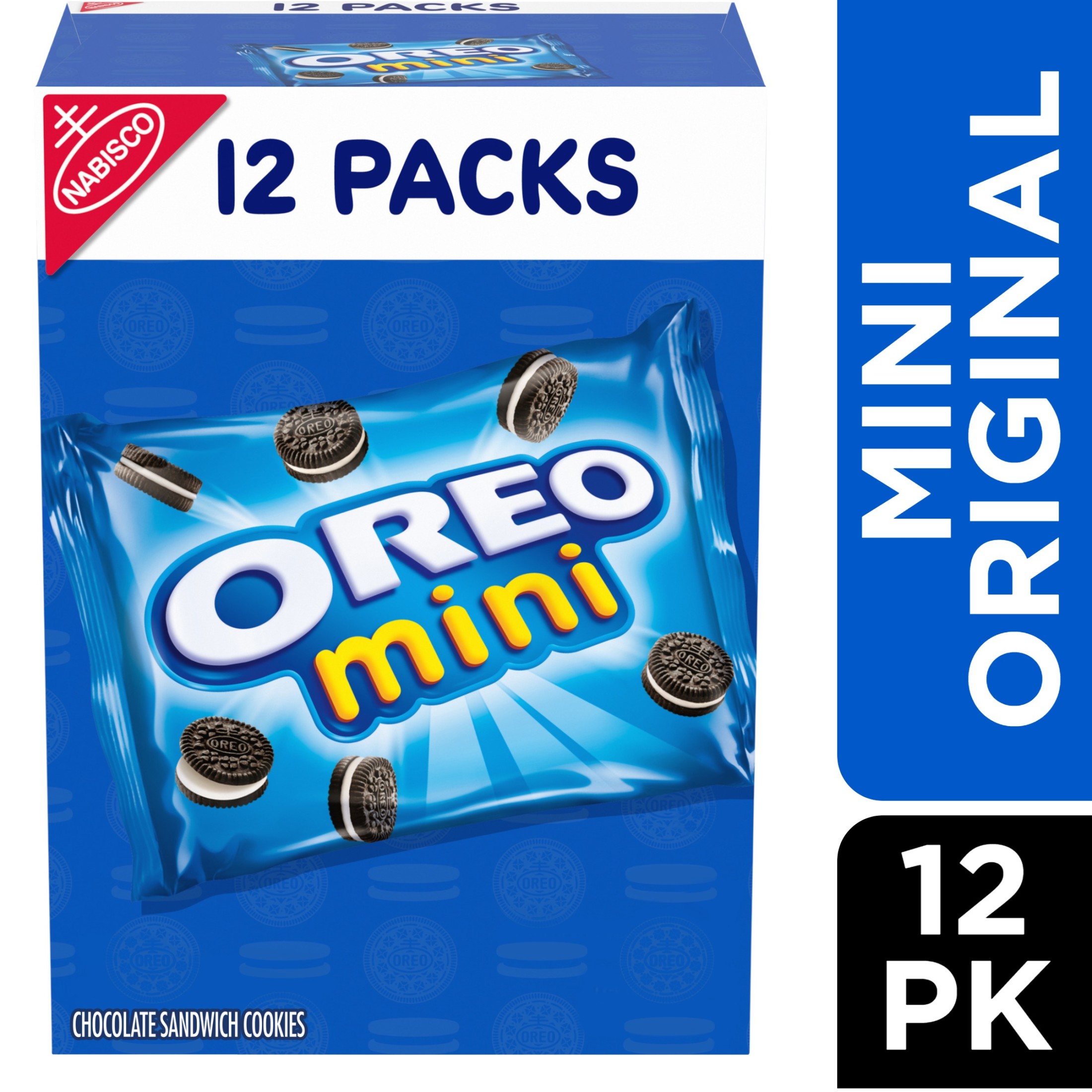 Super Mario™ OREO Chocolate Sandwich Cookies, Limited Edition, 10 Snack Packs (2 Cookies Per ...