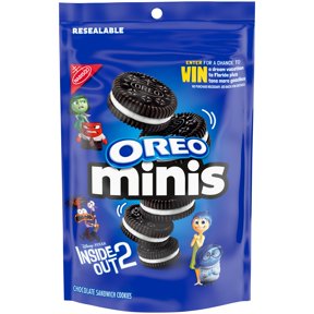 Oreo Original Chocolate Sandwich Cookies, Individual Food to Go, 2 Pack ...