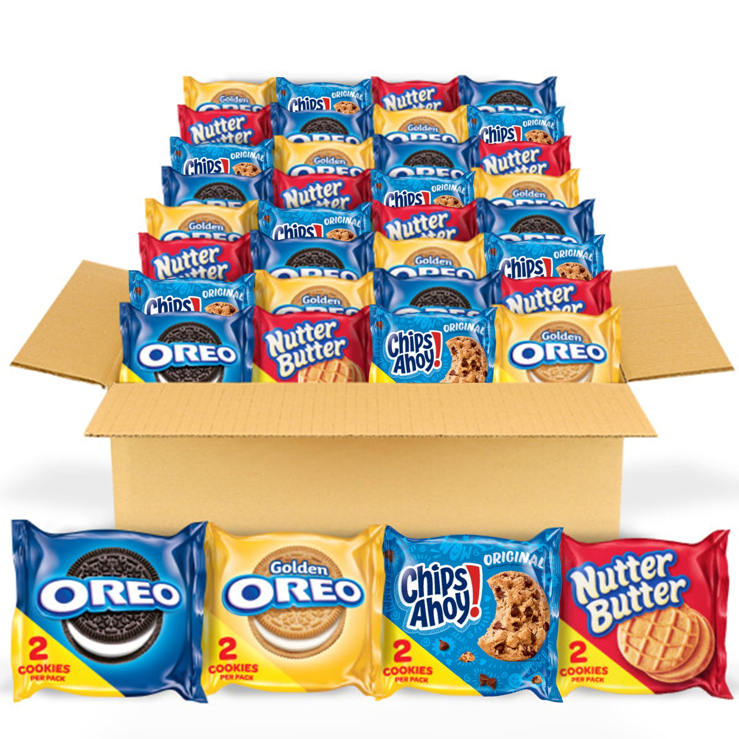 OREO Original, OREO Golden, CHIPS AHOY! BSL1 & Nutter Butter Cookie ...
