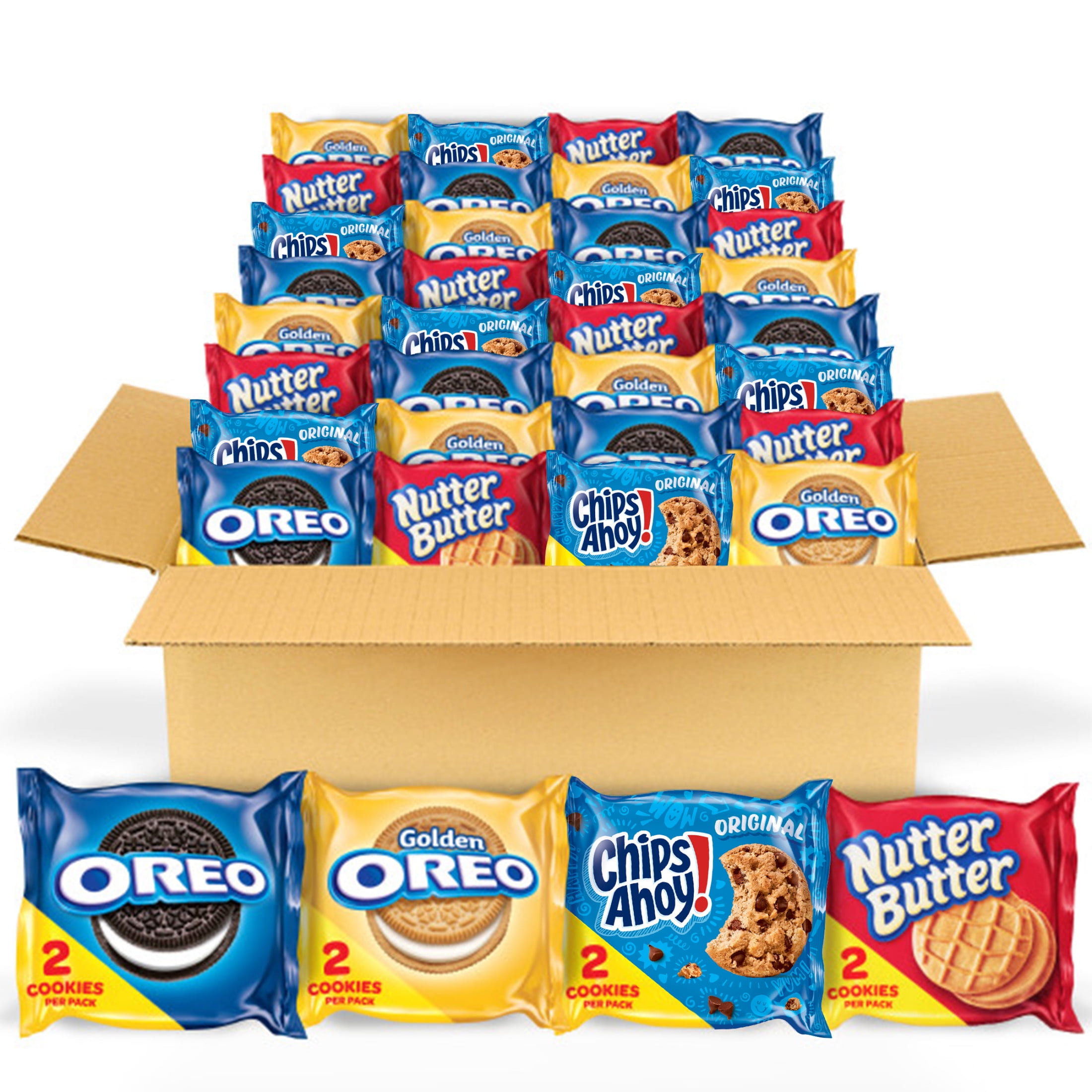 OREO Original, OREO Golden, CHIPS AHOY! & Nutter Butter Cookies ...