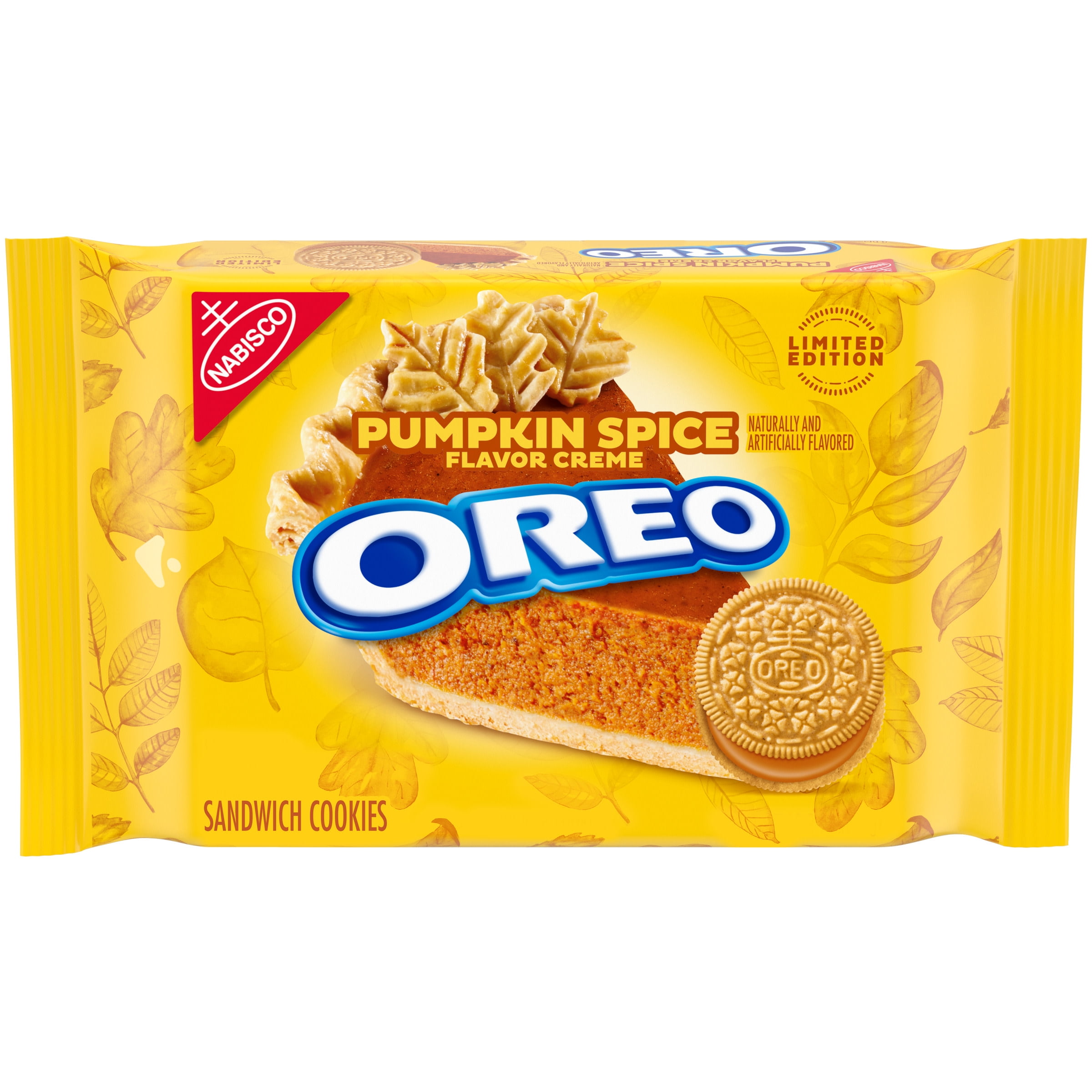 OREO Seasonal Fall Pumpkin Spice Sandwich Cookies, Limited Edition, 12. ...