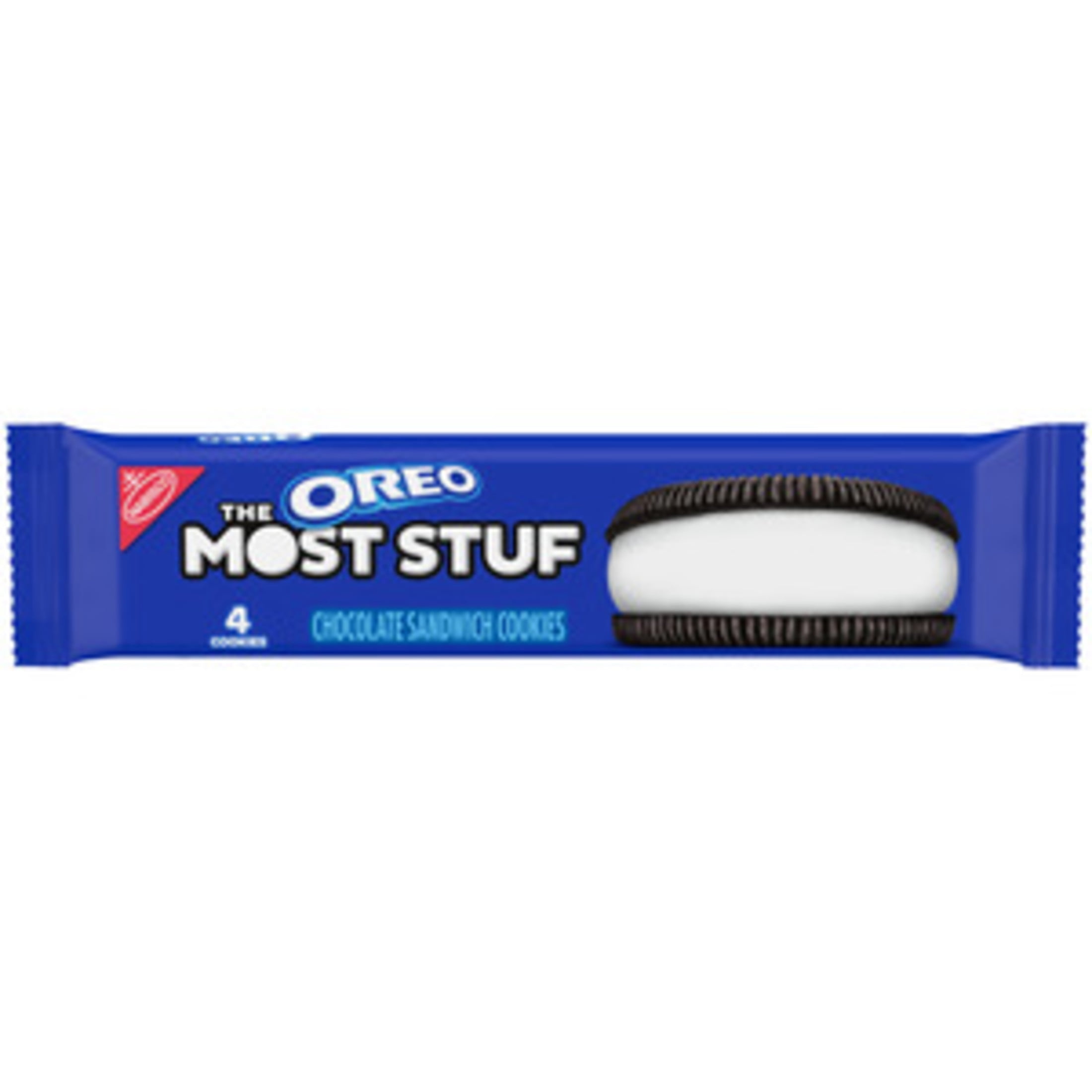 OREO The Most Stuf Chocolate Sandwich Cookies, 3 oz Snack Pack (4 ...