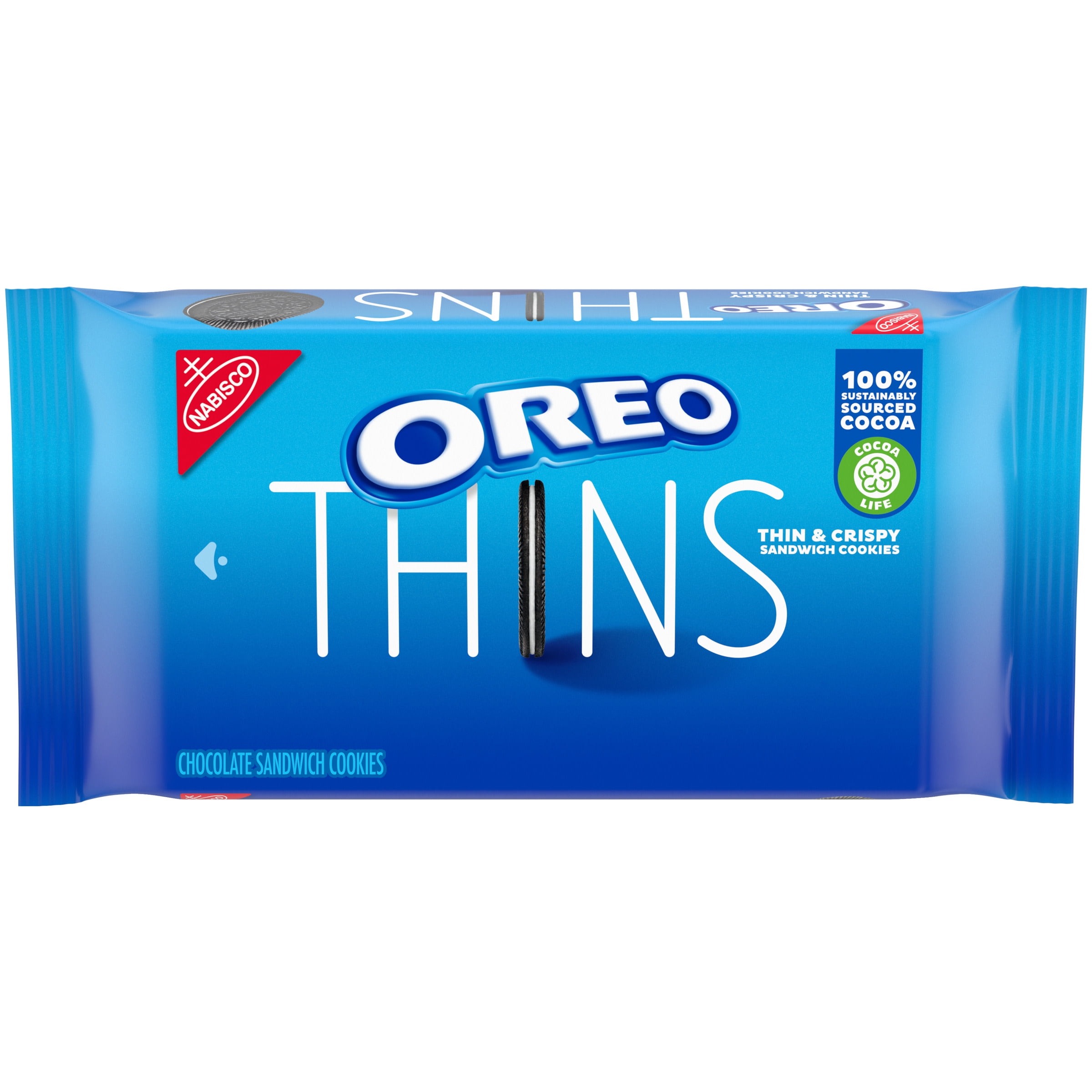 OREO Thins Chocolate Sandwich Cookies, 10.1 oz - Walmart.com