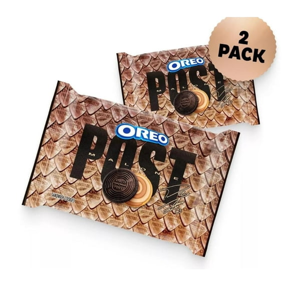 OREO x POST MALONE COOKIES-10.68 OZ BAG w 2 Post Malone stickers ...