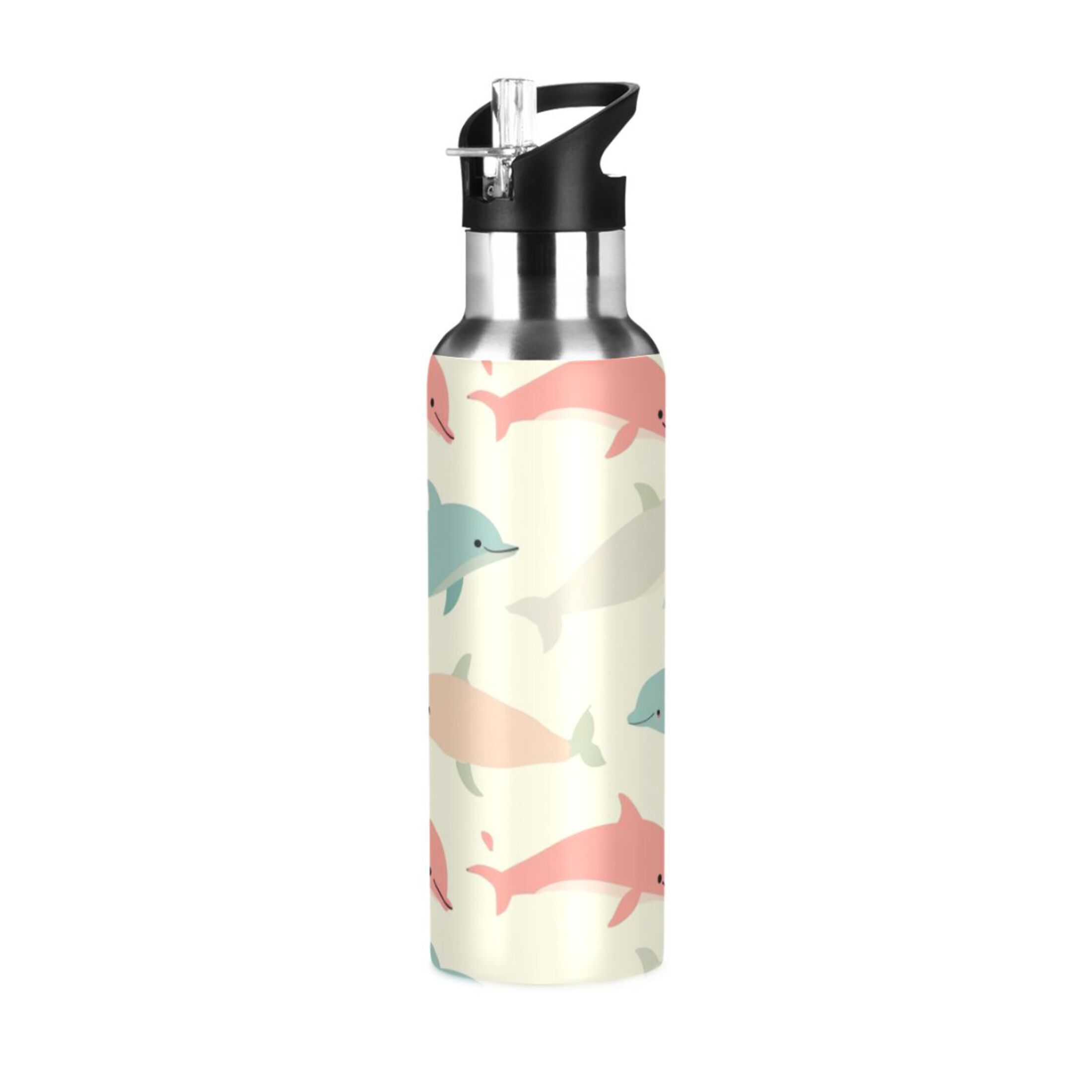 OREZI Stainless Steel Water Bottle 20oz/600ml Double Wall Vacuum ...