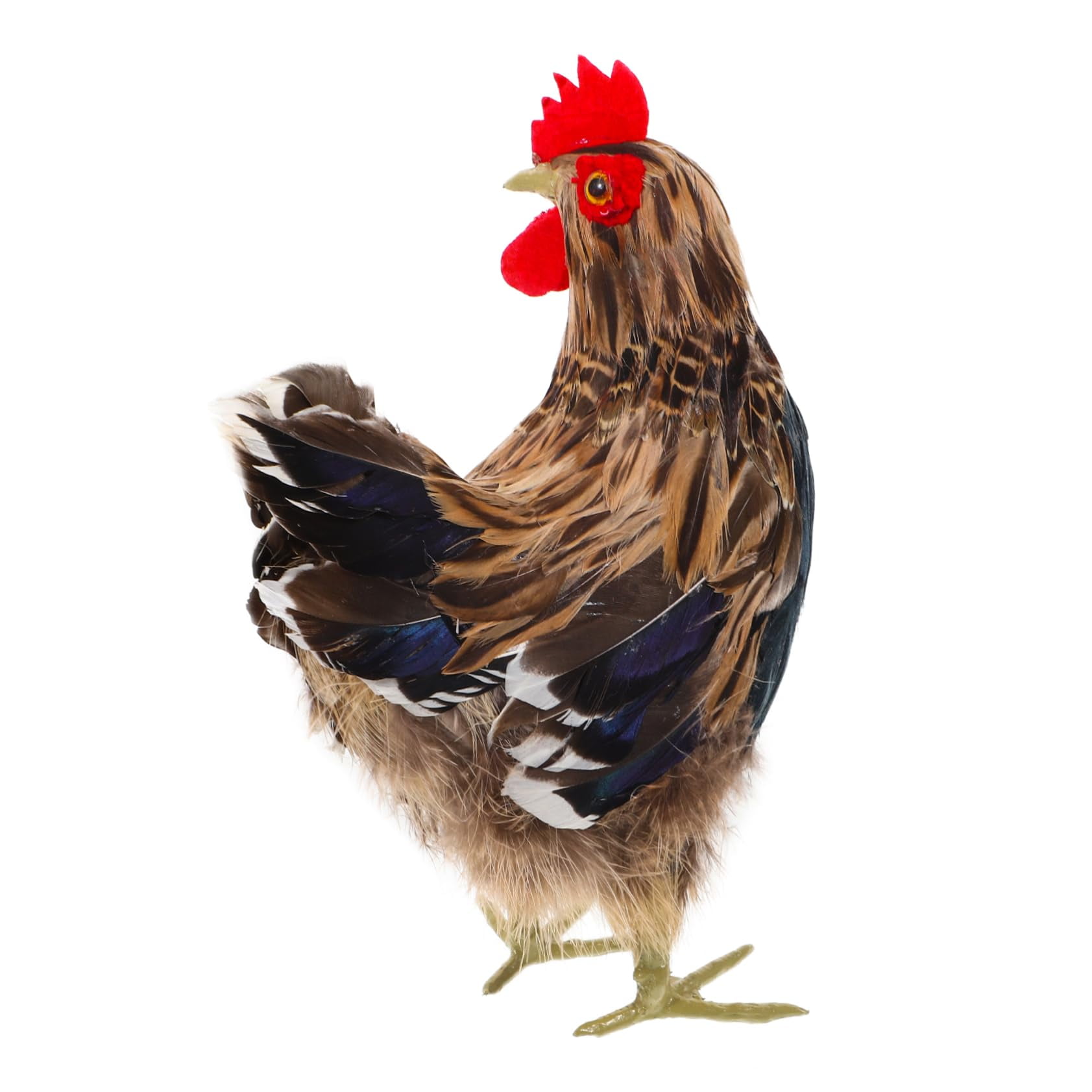 ORFOFE Chicken Simulation Model Animal Statue Simulation Hen Figurine ...