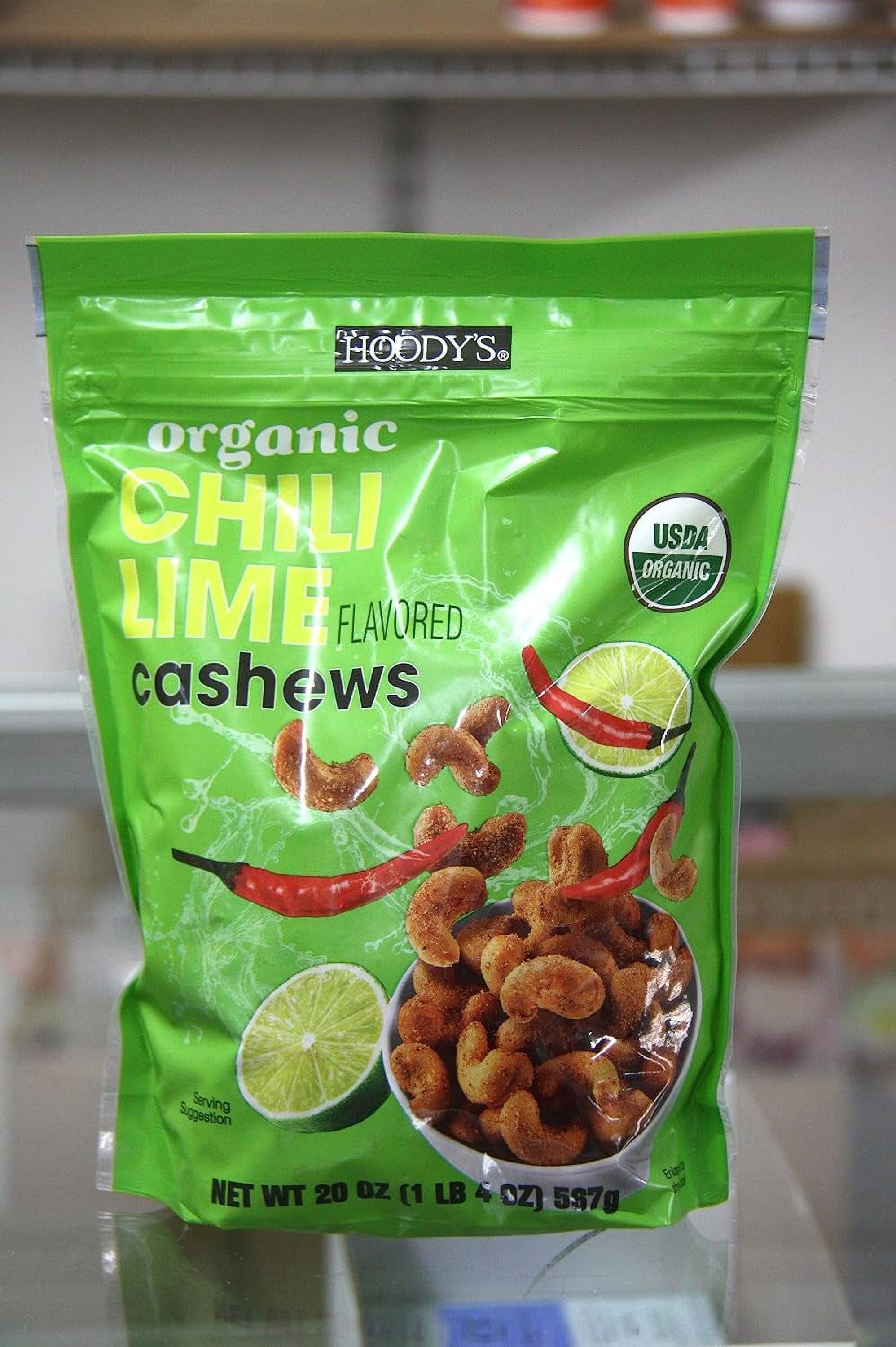 ORGANIC CHILI LIME FLAVORED CASHEWS 20 OZ - Walmart.com