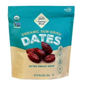 Sunny Fruit, Organic Pitted Dates, 48oz Bulk Bag, 3 lbs - Walmart.com