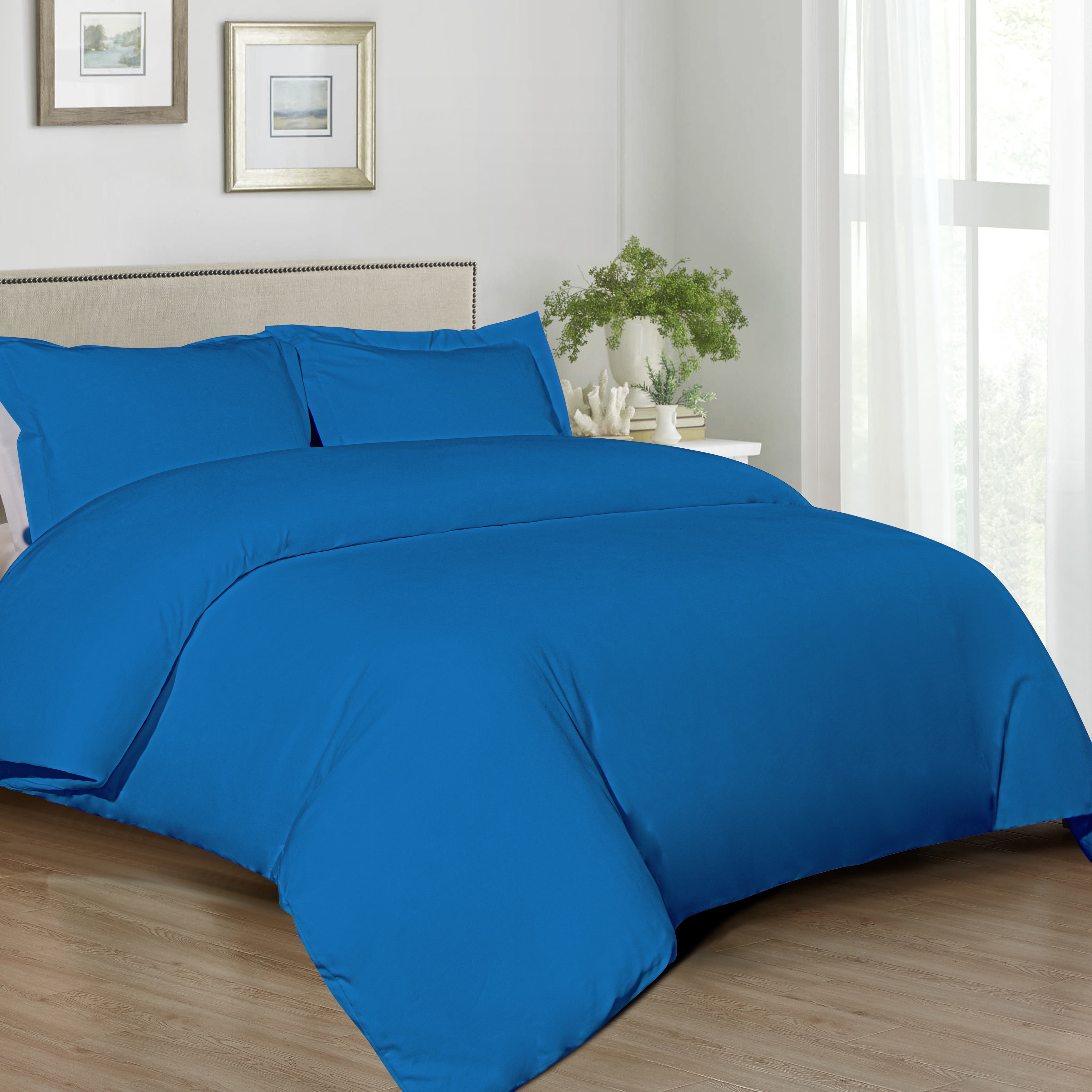 ORGANICTUNE 100% Brushed Microfiber Duvet Cover Set, Super Soft ...