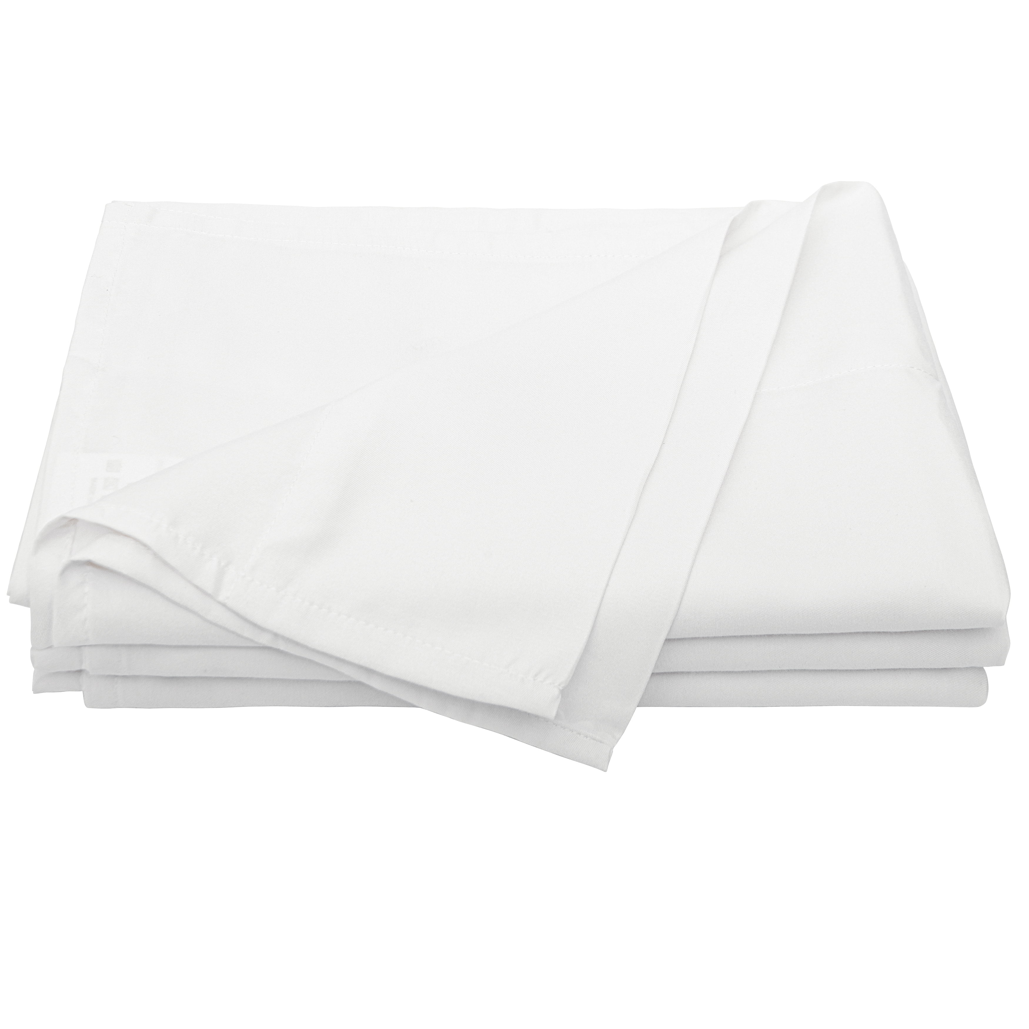 ORGANICTUNE 1800 Count Luxury Microfiber Flat Sheet, Extra Soft and ...