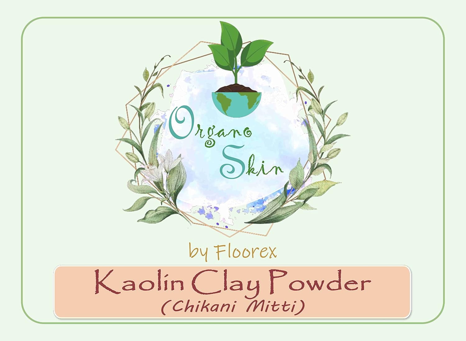 ORGANO SKIN BY FLOOREX NATURAL KALION CLAY FOR ACNE BLACKHEADS AND FOR ...