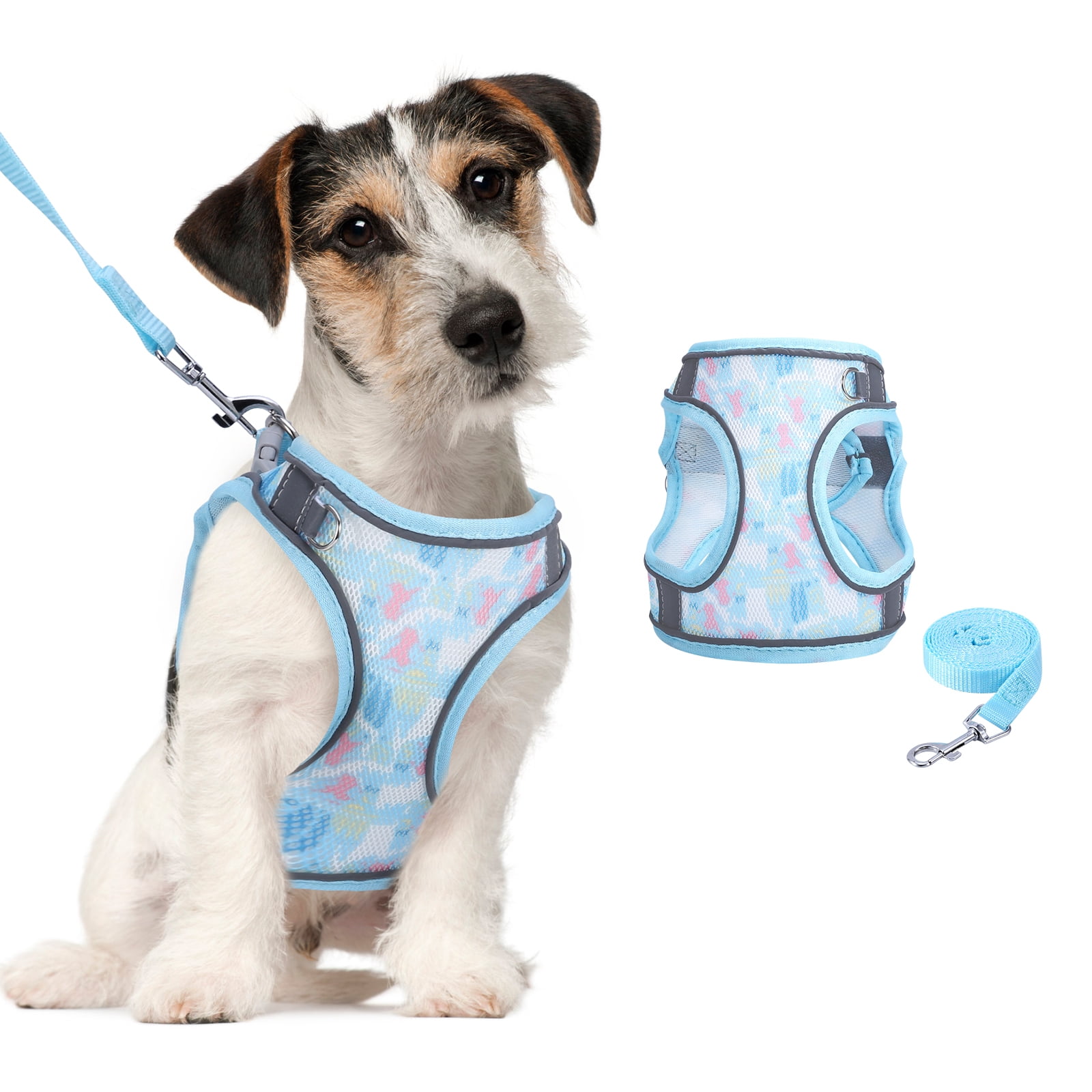 ORIA Cat & Dog Harness and Leash for Walking, Escape Proof Soft ...