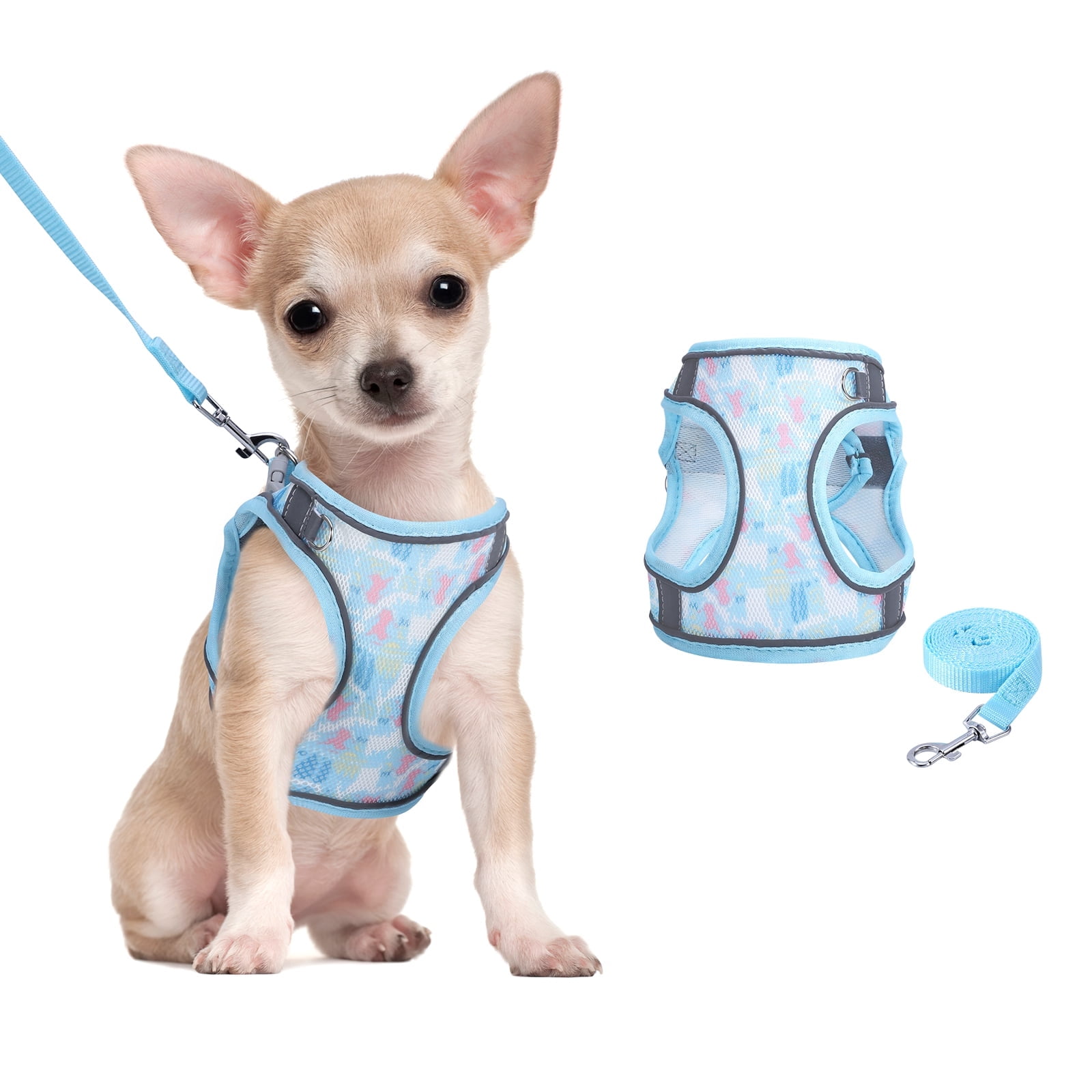 ORIA Cat & Dog Harness and Leash for Walking, Escape Proof Soft ...