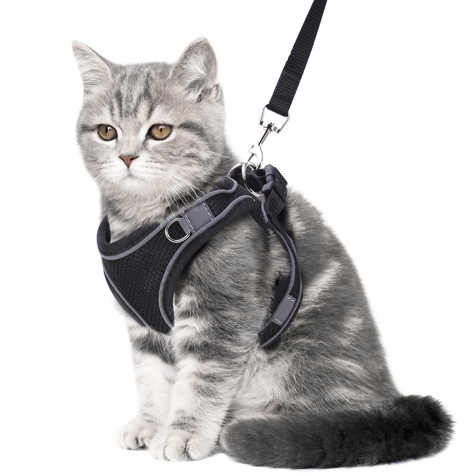 ORIA Cat Harness and Leash for Walking, Escape Proof Adjustable Cat ...