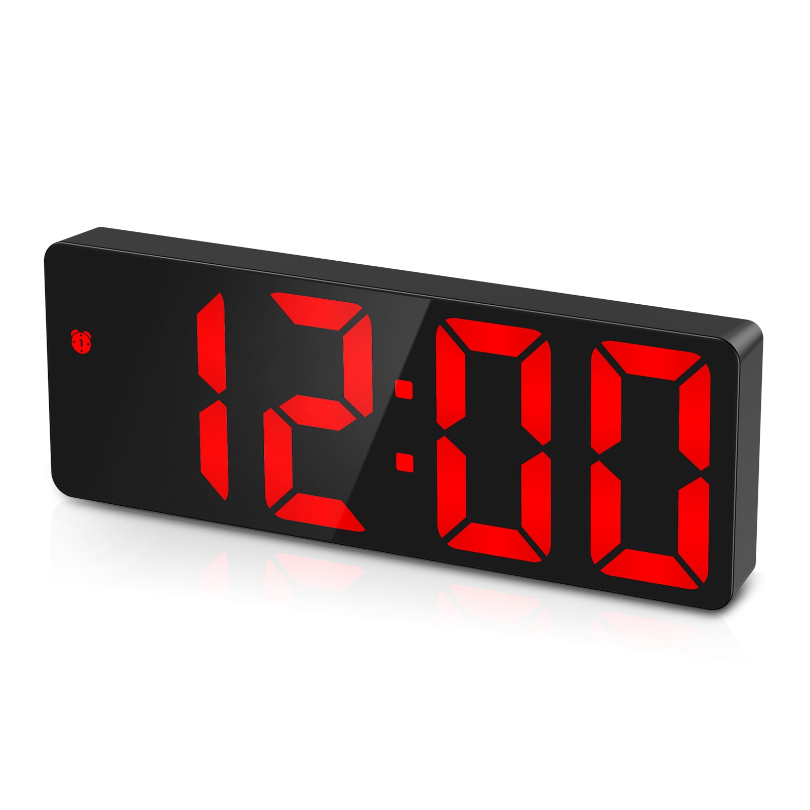 ORIA Digital Alarm Clock for Bedrooms, LED Clock Large Numbers, Easy to Set Digital Clock with ...