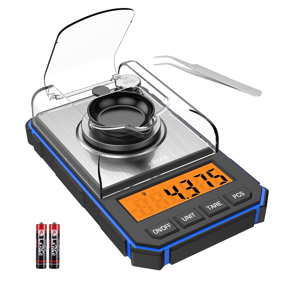ORIA Digital Milligram Scale, Portable Mini Scale, 50g calibration ...