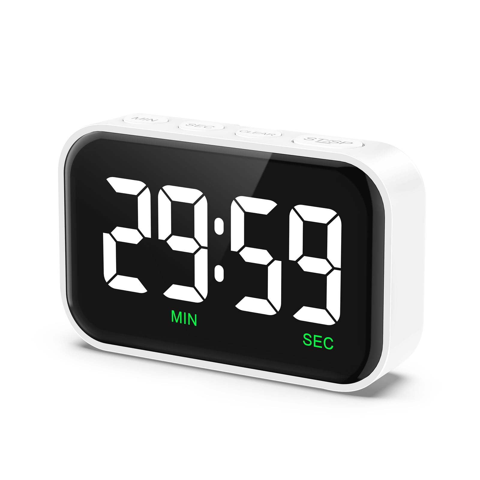 ORIA Digital Timer Battery Powered with Large Display, Magnetic Kitchen ...