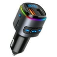 ORIA FM Transmitter, Bluetooth Car Transmitter, Car Wireless Audio ...