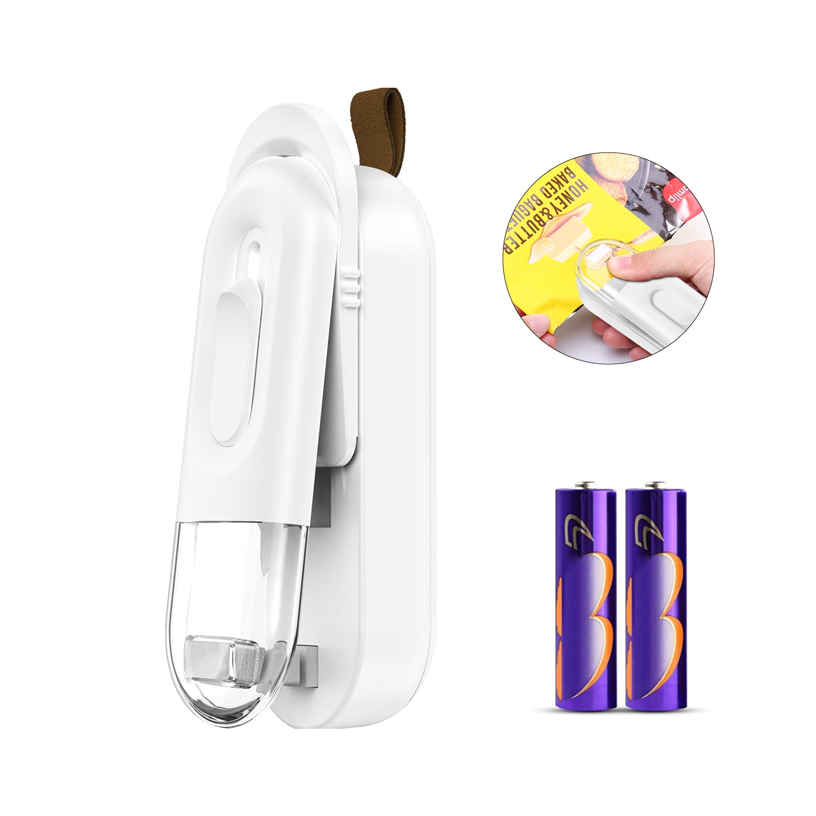 ORIA Mini Bag Sealer, Portable Handheld 2 in 1 Heat Sealer and Cutter ...