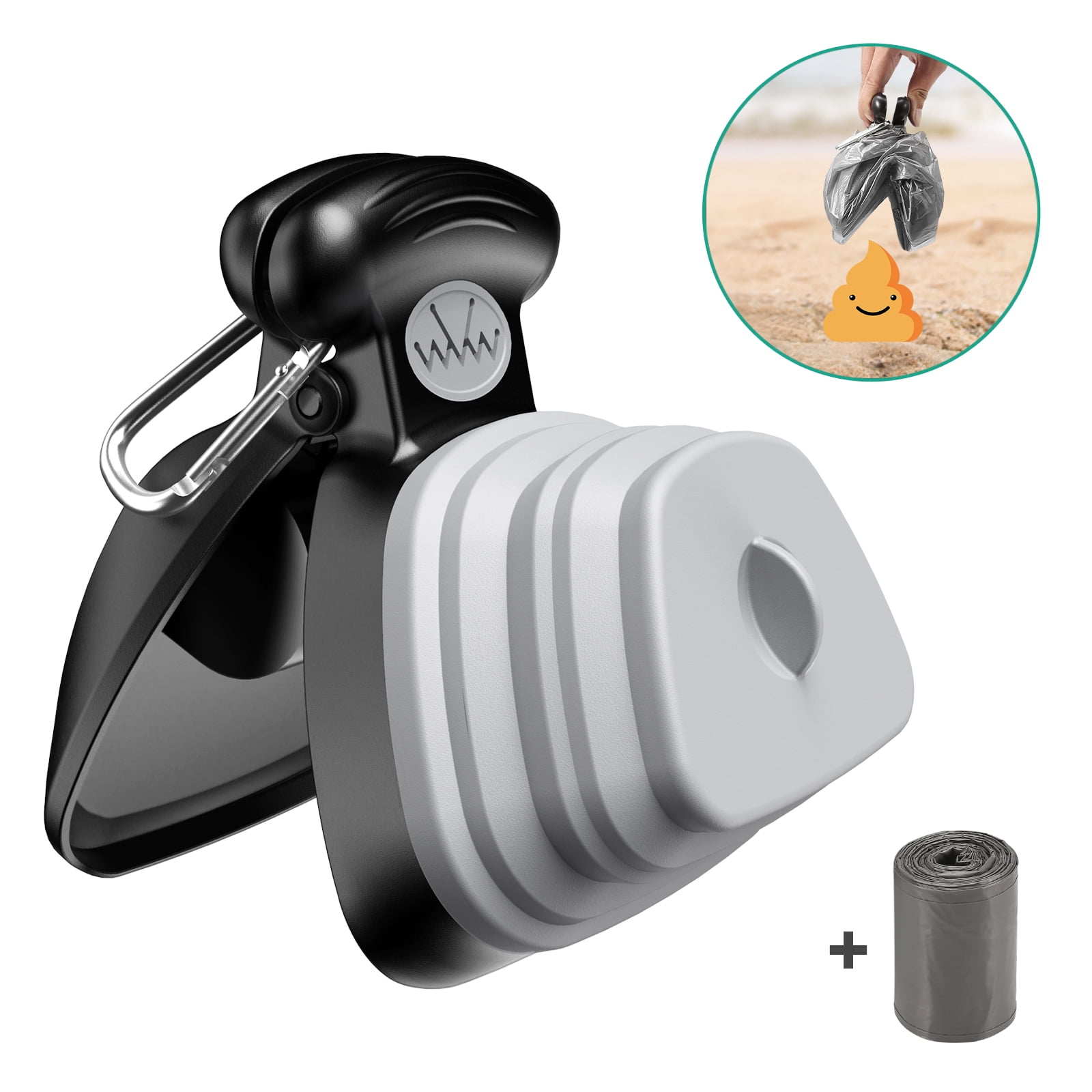 ORIA Pooper Scooper, Portable Dog Poop Scooper, Sanitary Dog Waste Pick ...