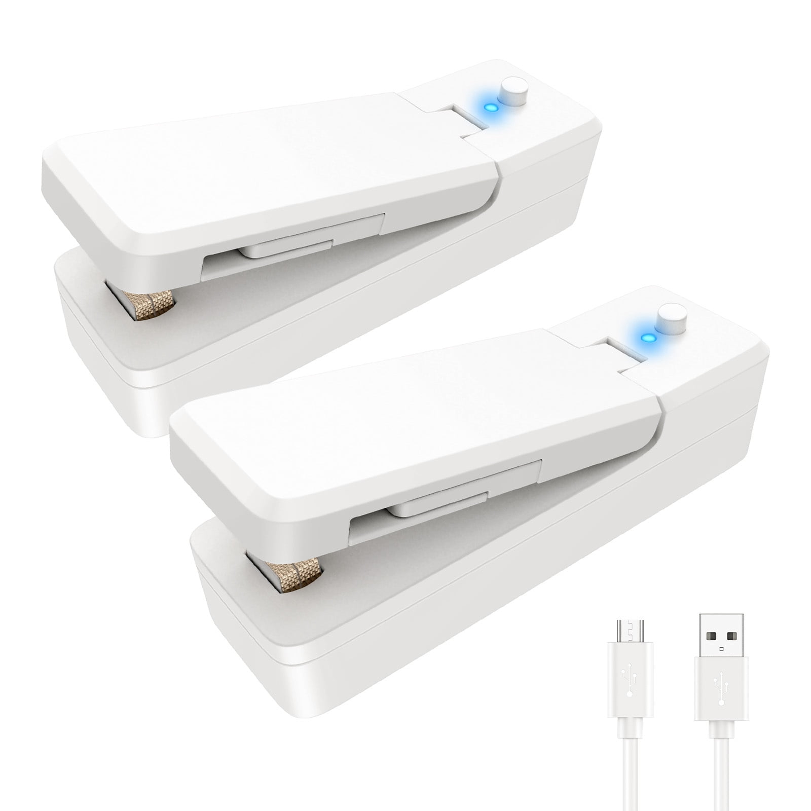 ORIA Portable Handheld Heat Mini Bag Sealer, Rechargeable Bag Resealer ...