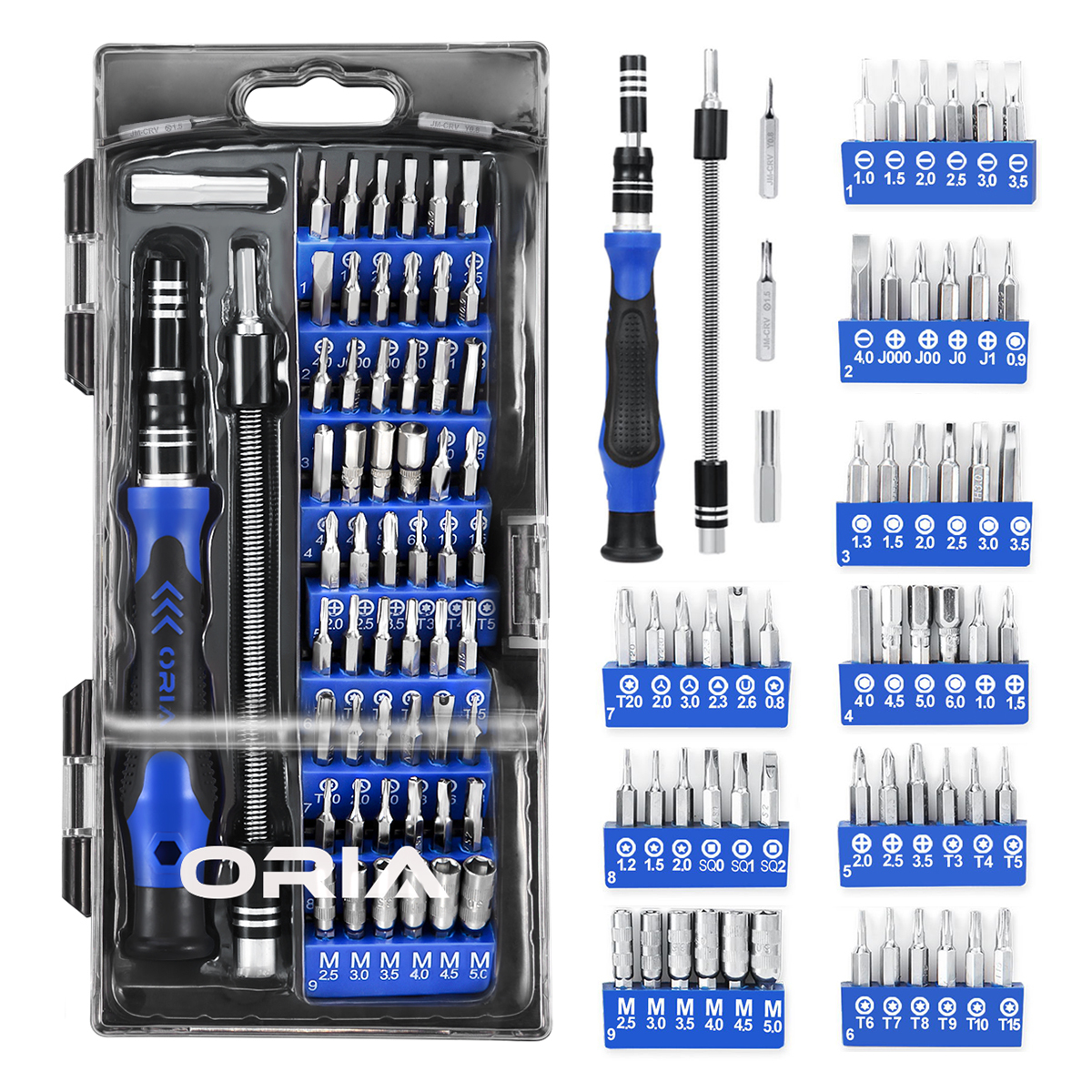 TEMO 25 pc T30 Torx 6 Point Impact Ready 2 Inch (50 mm) Length ...