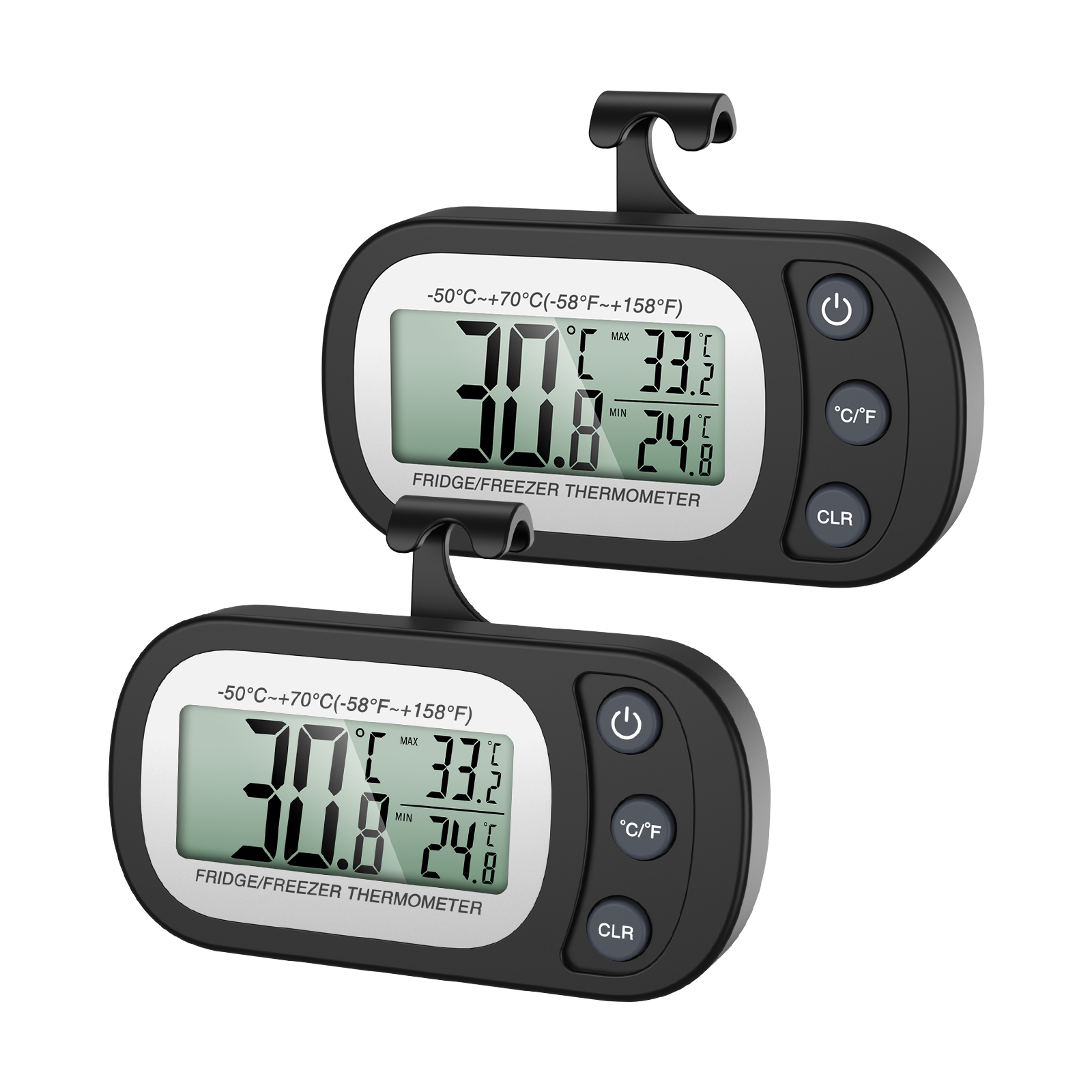 Taylor 1443 Digital Refrigerator/Freezer Thermometer - Walmart.com