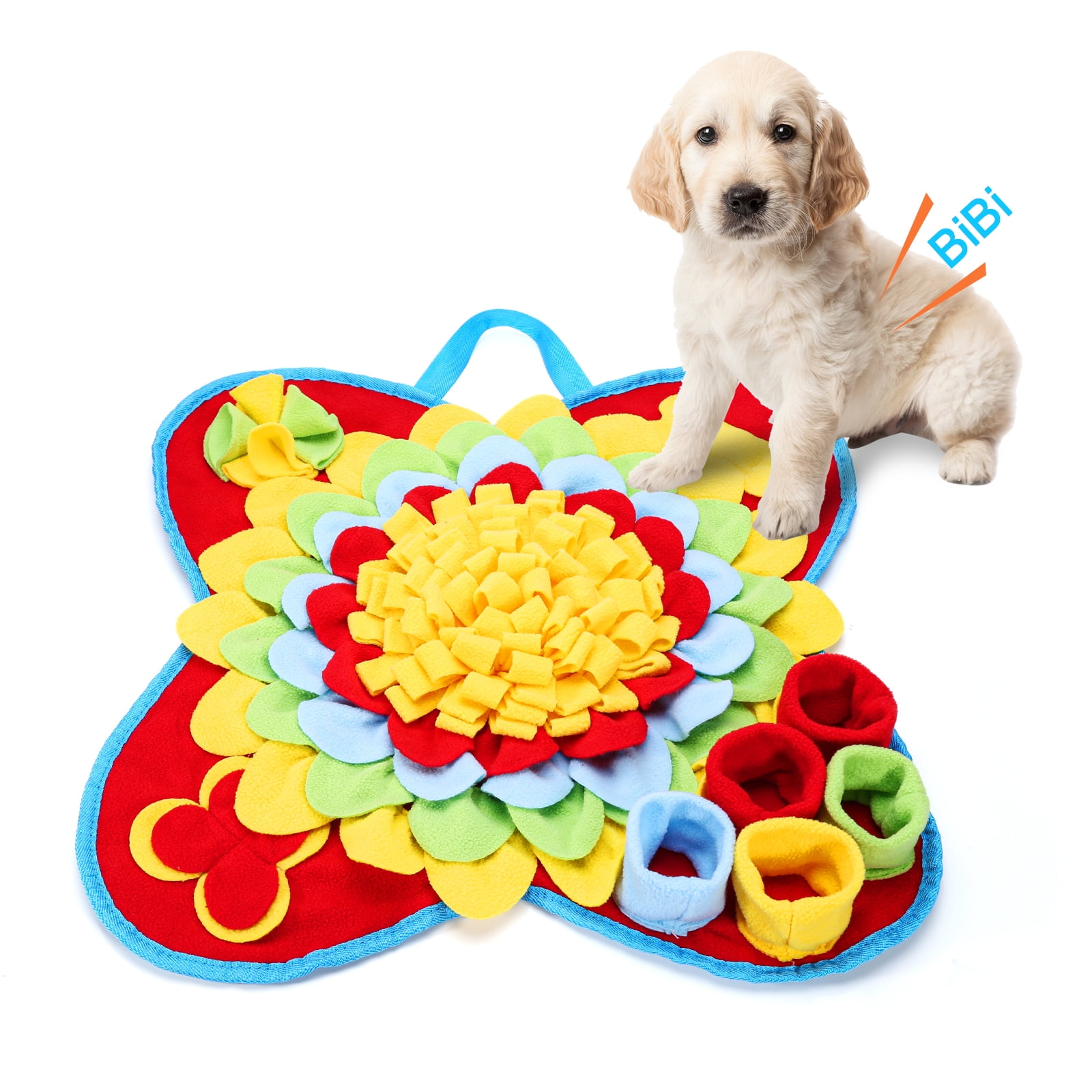 ORIA Snuffle Mat for Dogs, 20 x 20 Inches Dog Interactive Feeding Mat ...