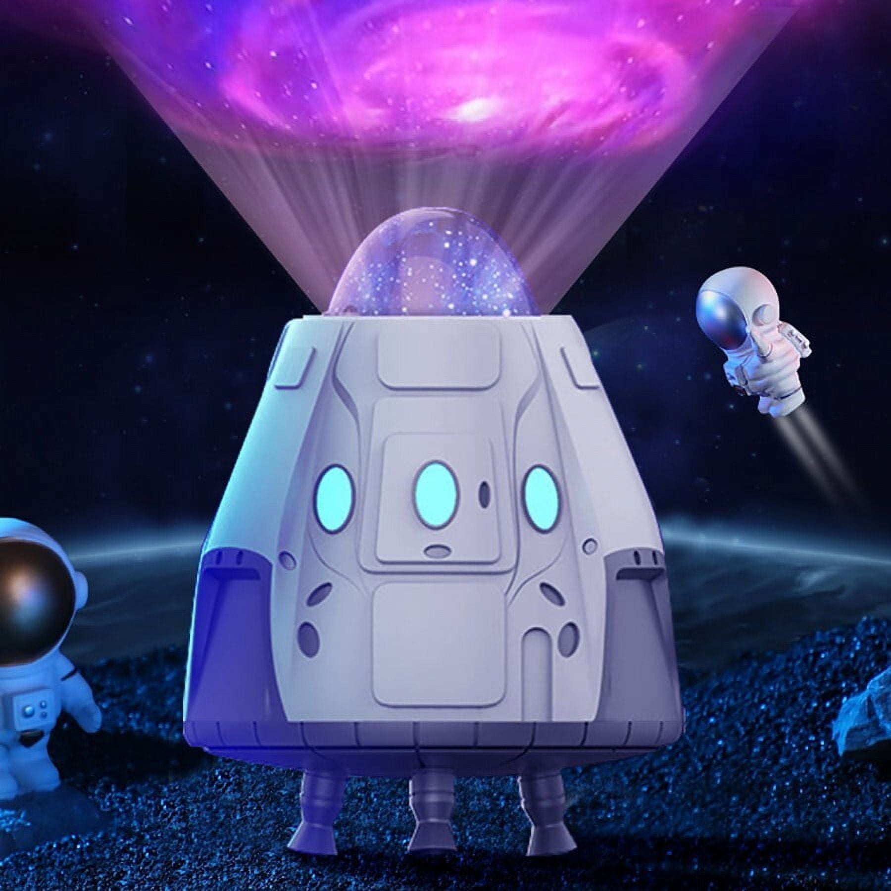 ORIA Space capsule star projector ambient night light decorative table ...
