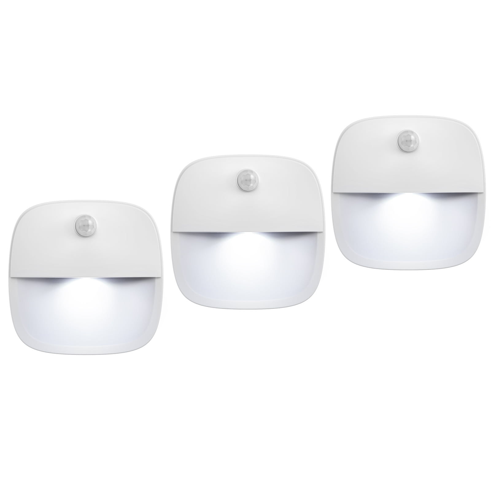 ORIA Cordless LED Night Light with Motion Sensor, 3-Pack, Hallway ...