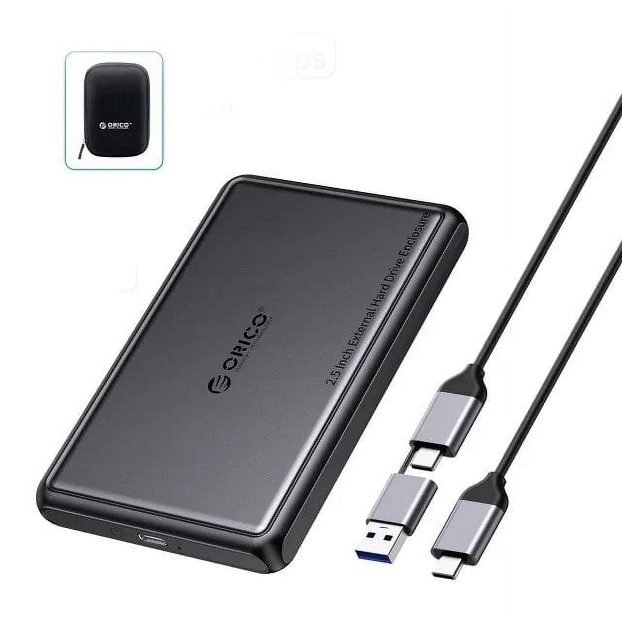 ORICO 2.5 Inch External HDD Case 5Gbps SATA to Type-C Hard Drive ...