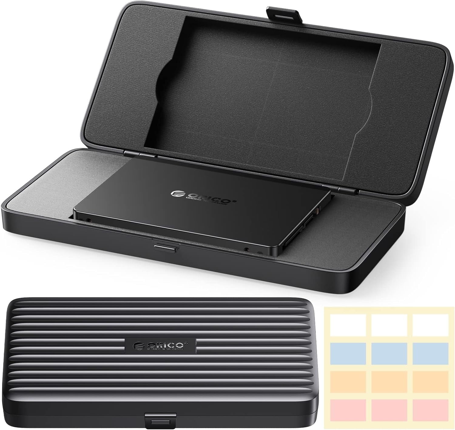 ORICO 2.5 inch Hard Drive Case, External Drive Storage Carrying Bag ...